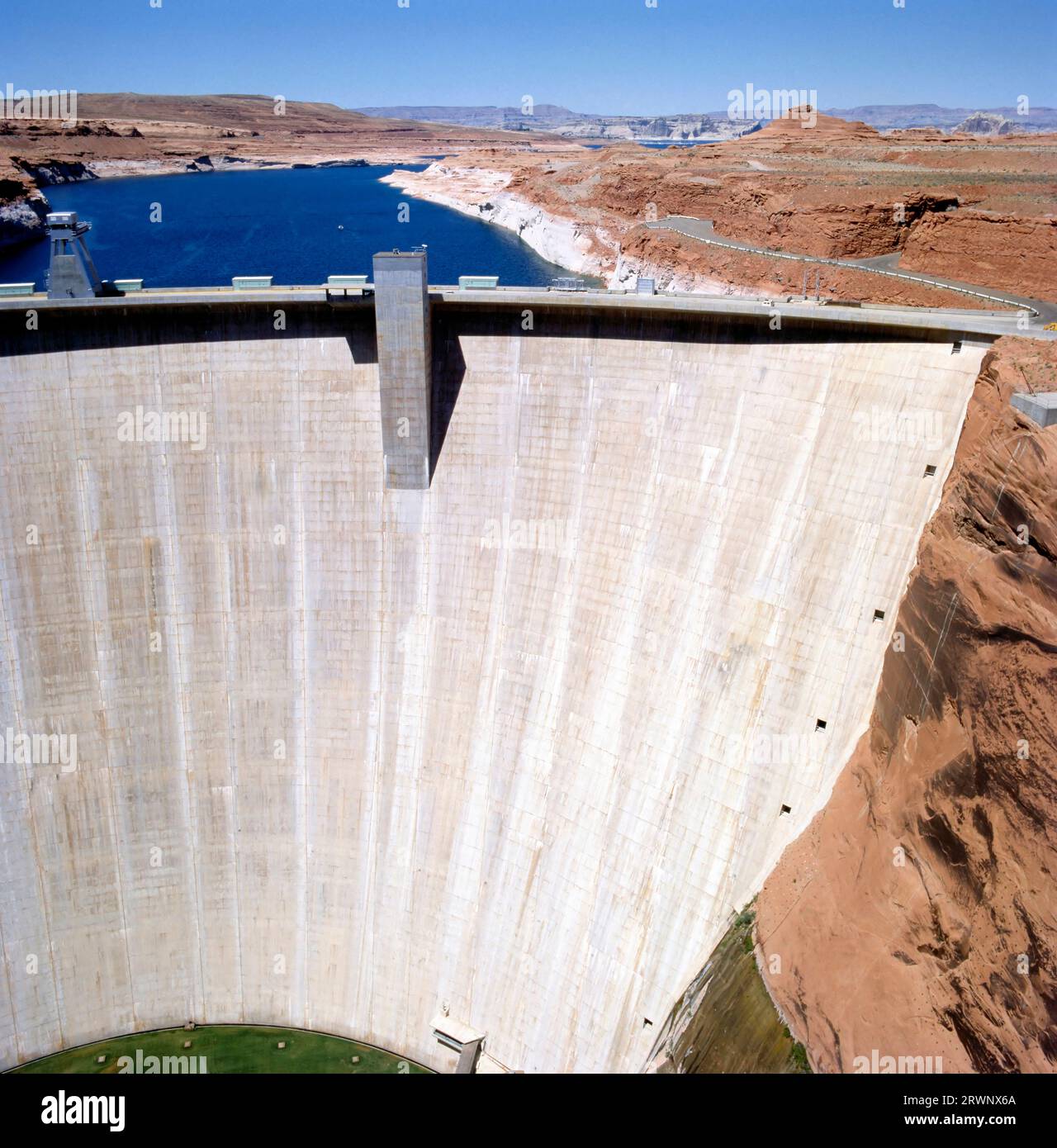 The famous Hoover Dam near Boulder City, USA was opened 1 March 1936 ...
