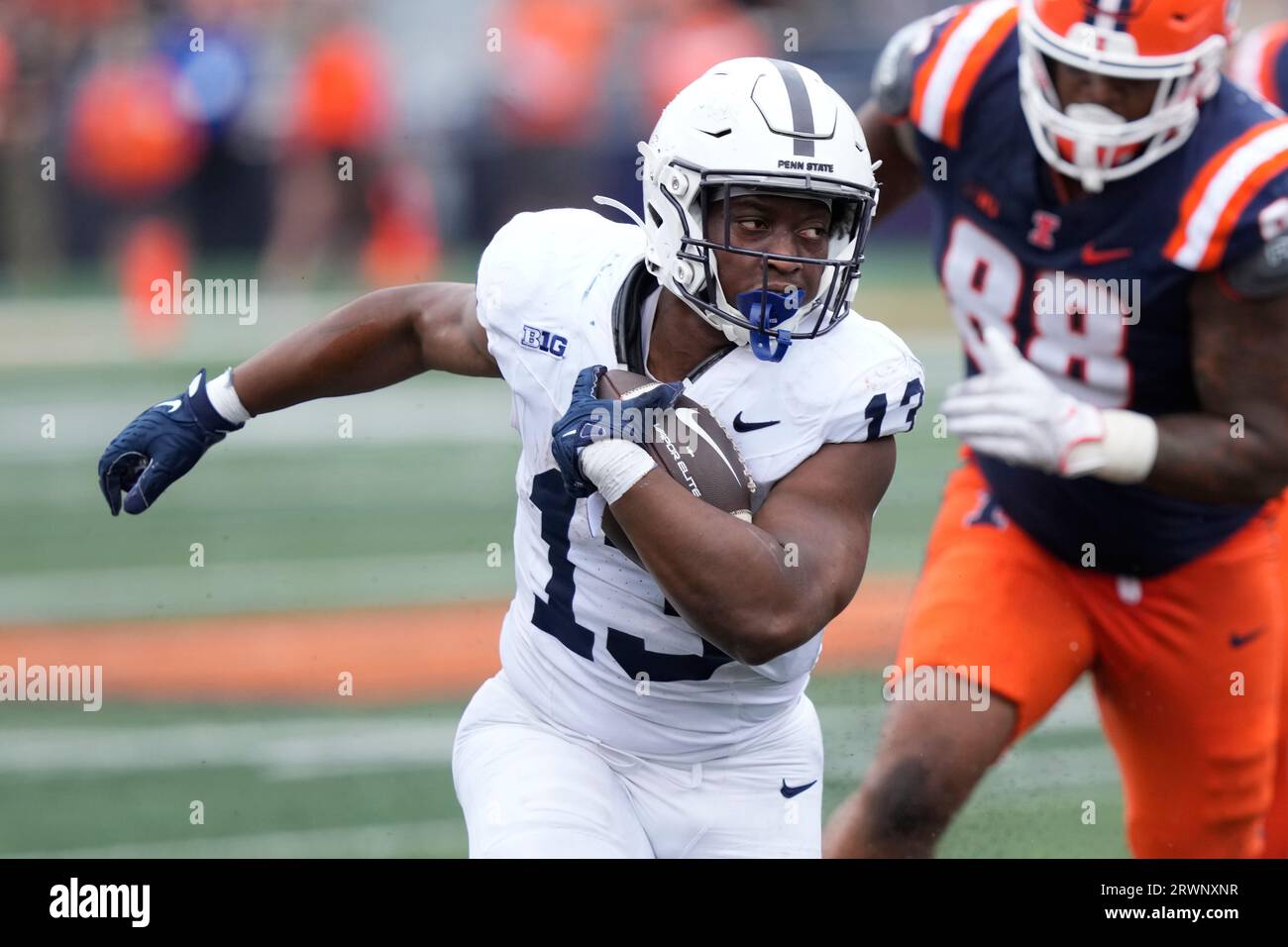 Penn State running back Kaytron Allen carries the ball during an NCAA ...
