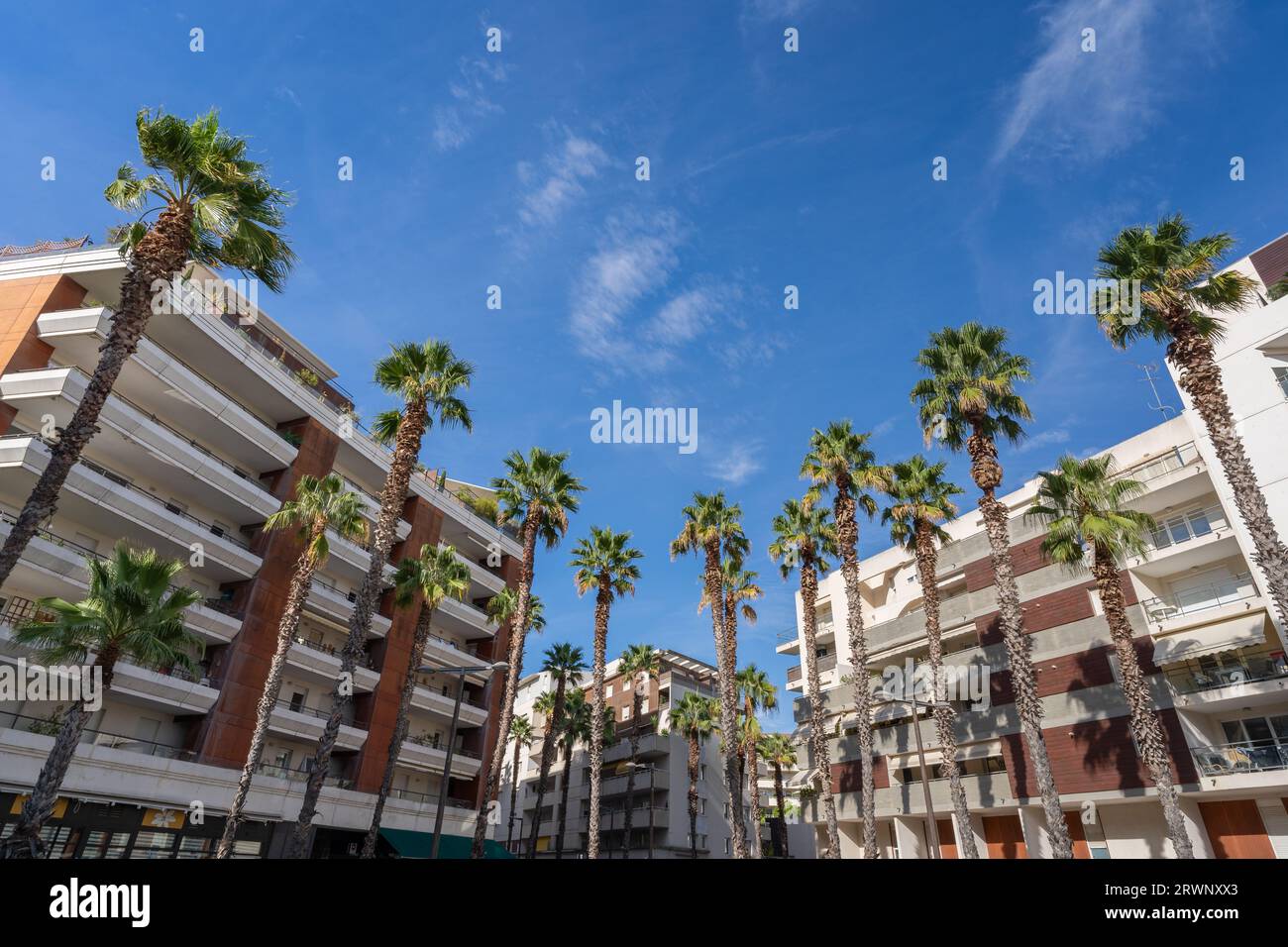 Montpellier, France - 09 18 2023 : Cityscape view of contemporary ...