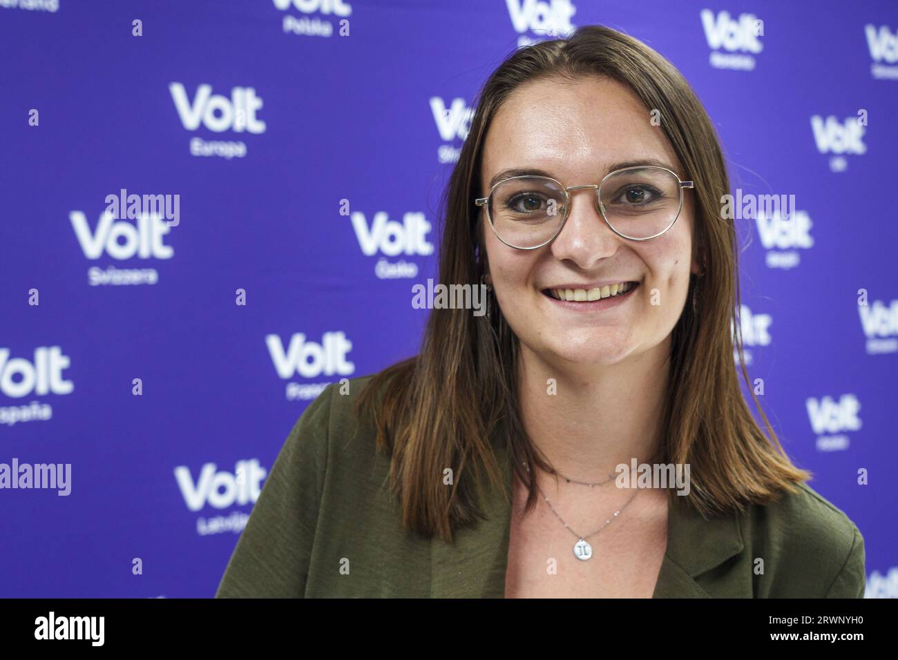 THE HAGUE - Portrait of Romy Frijters of Volt, possible candidate for ...