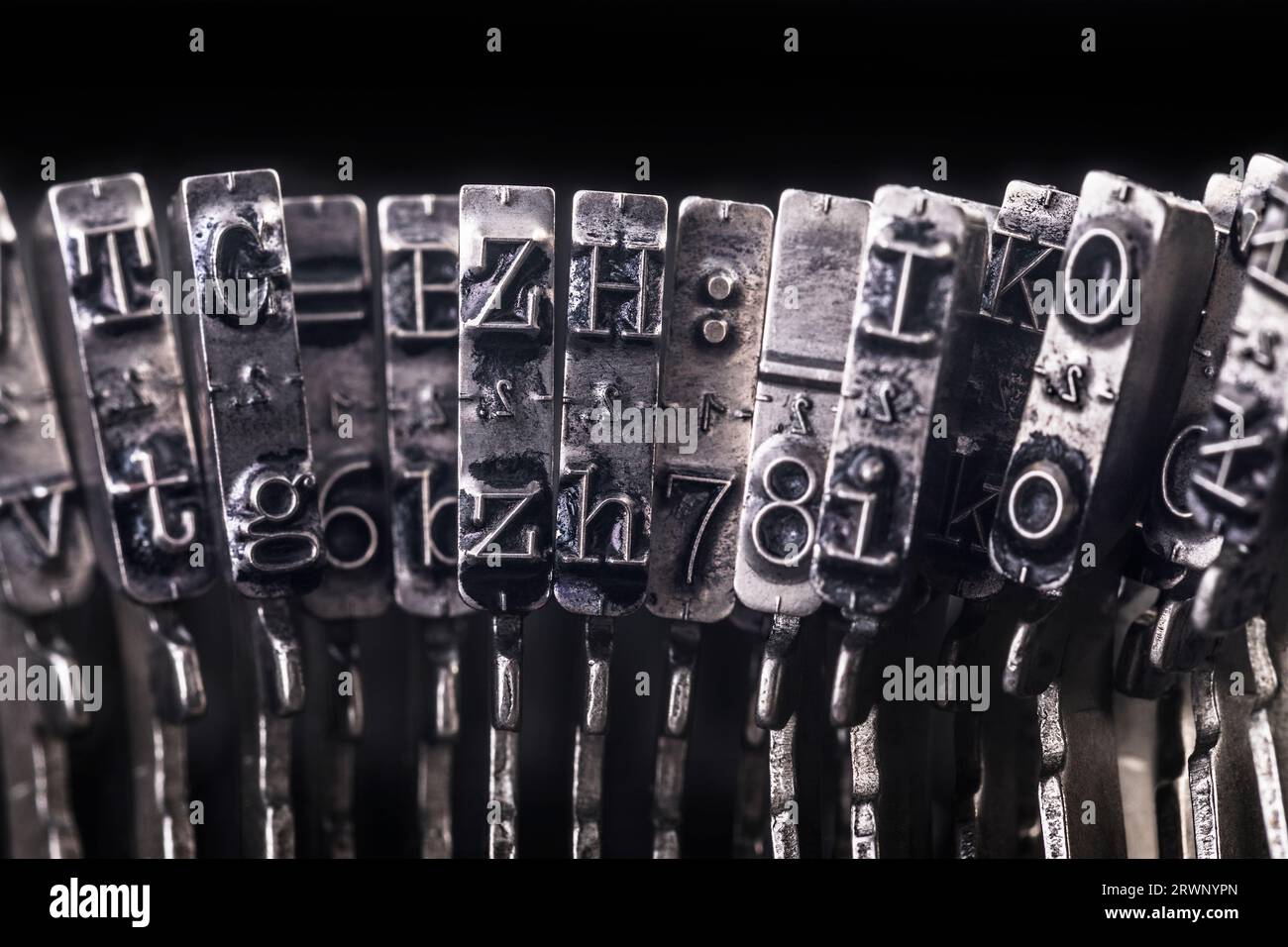 Typewriter letters hi-res stock photography and images - Alamy