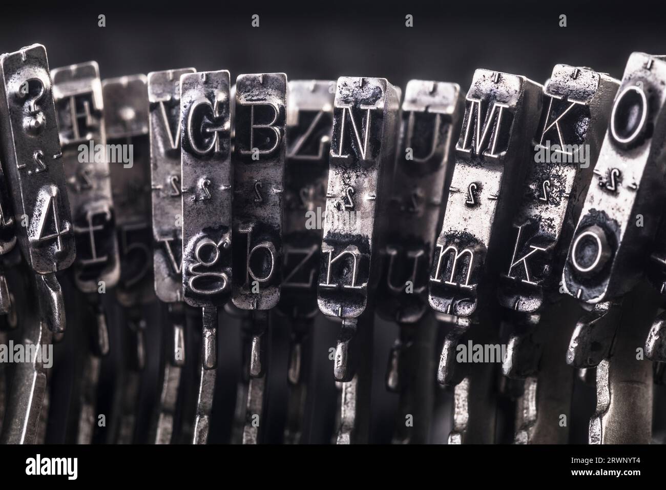 Typewriter letters hi-res stock photography and images - Alamy