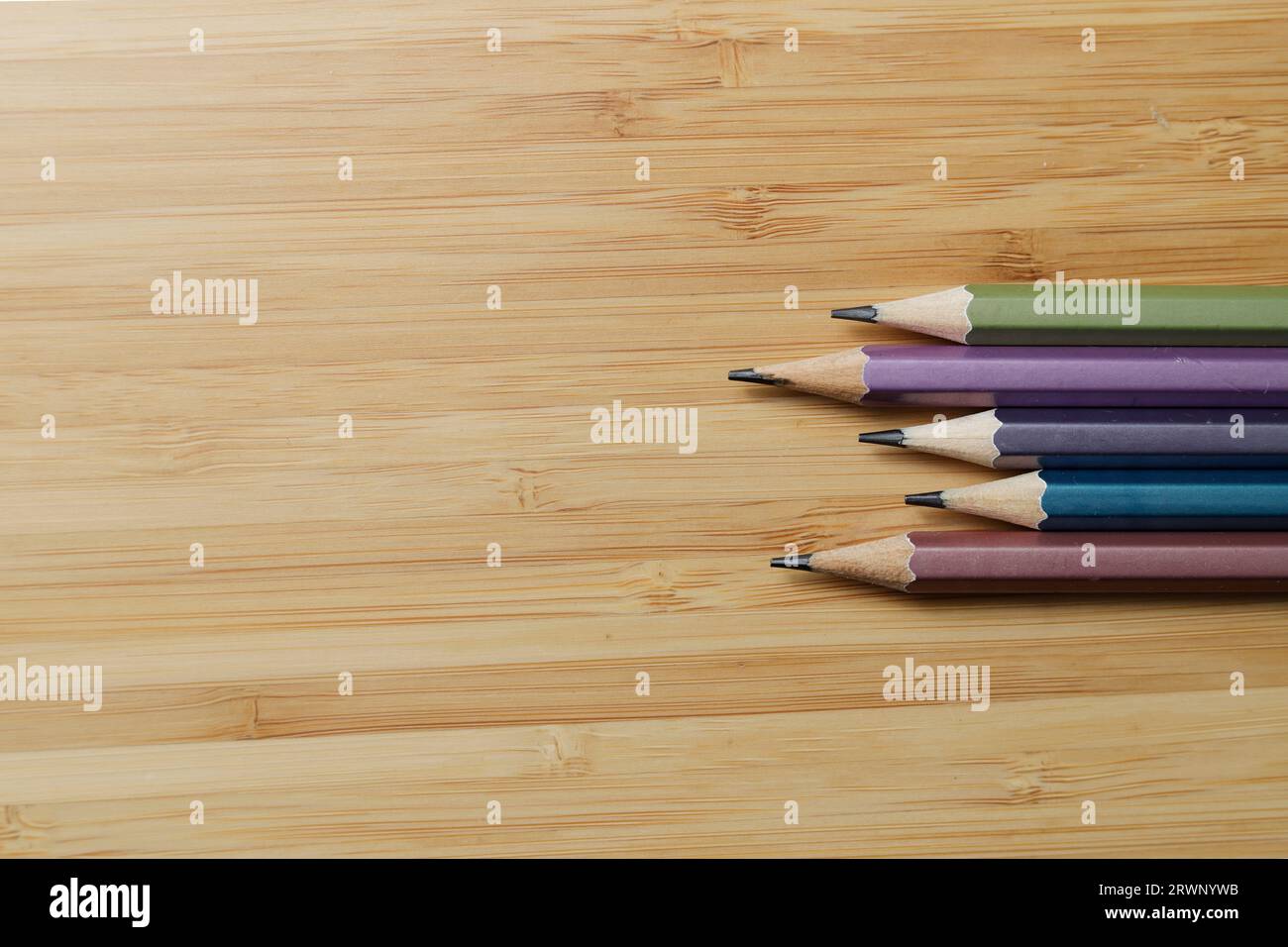School pencil case isolated top view hi-res stock photography and ...