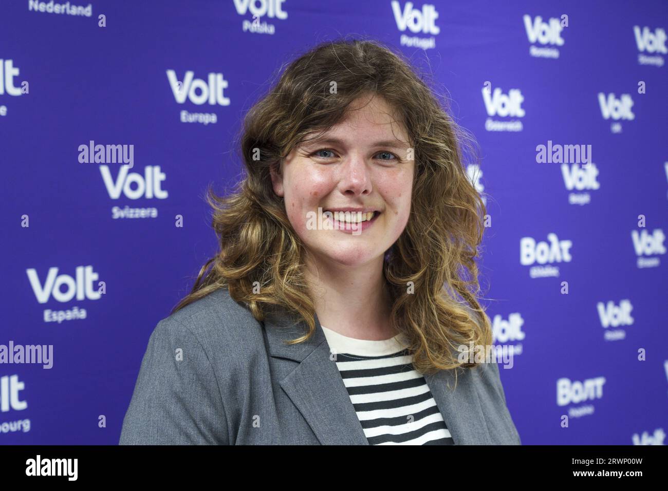 THE HAGUE - Portrait of Marieke Koekkoek van Volt, possible candidate ...
