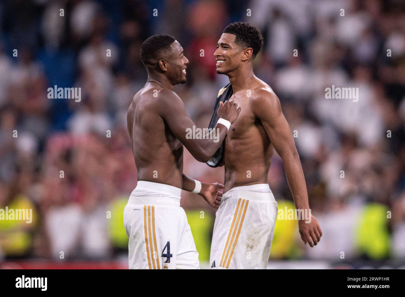 20th September 2023; Santiago Bernabeu Stadium, Madrid, Spain ...
