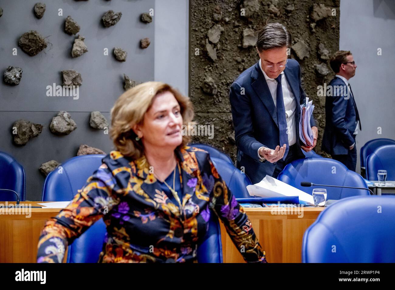 THE HAGUE - Outgoing Prime Minister Mark Rutte during the first day of ...