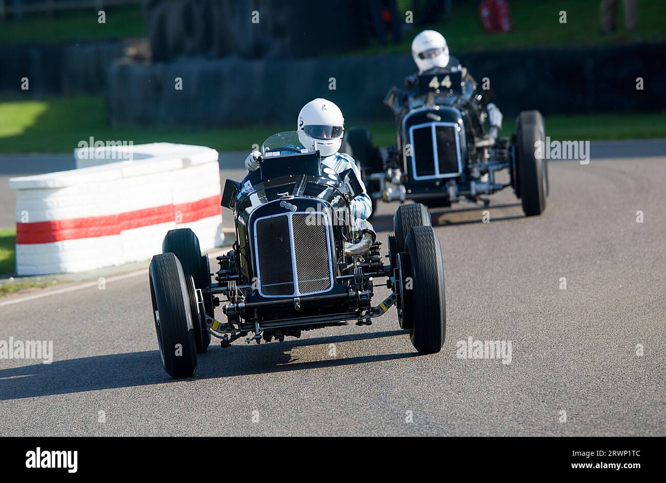 Two ERAs in the Goodwood Trophy race at The Goodwood Revival Meeting ...