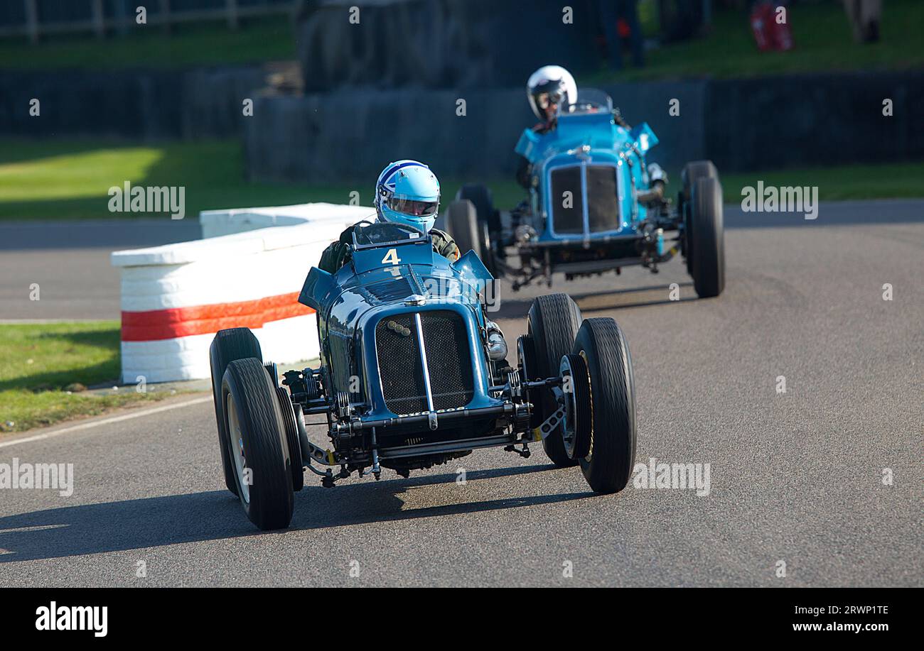 1935 ERA A Type R4A driven by Nicholas Topliss n the Goodwood Trophy ...