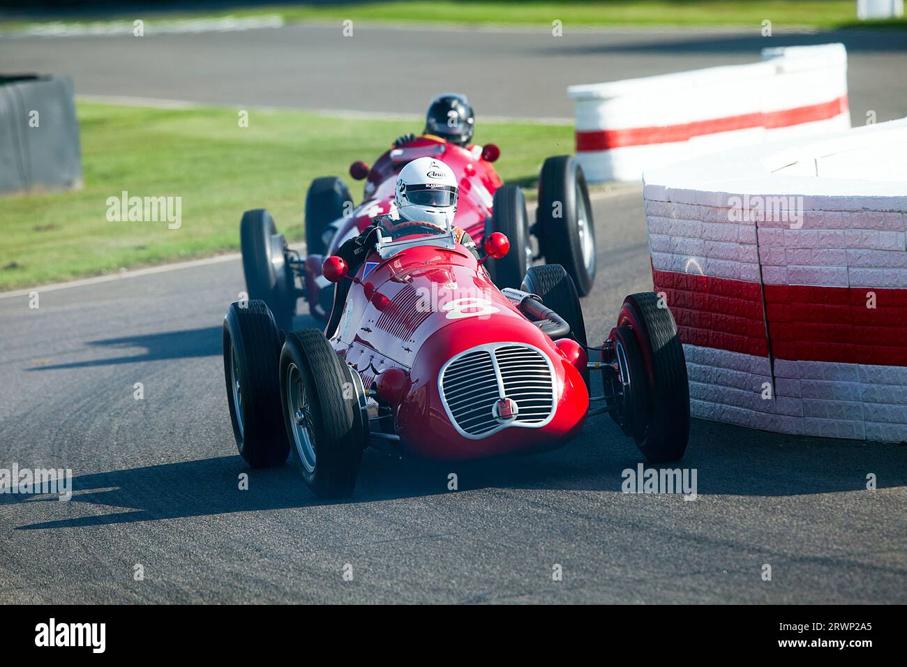 1948 Maserati 4CLT driven by Markus Neisius in the Goodwood Trophy race ...