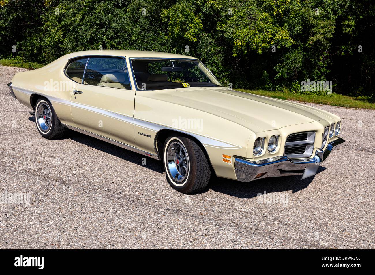 1972 Pontiac Lemans Images 1972 Pontiac Lemans On Pavement Stock Photo