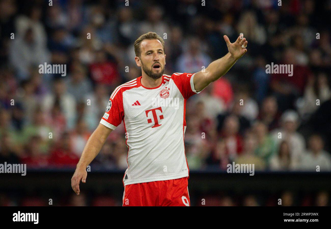 Munic, Germany. 20th Sep 2023. Harry Kane (Muenchen) FC Bayern München ...