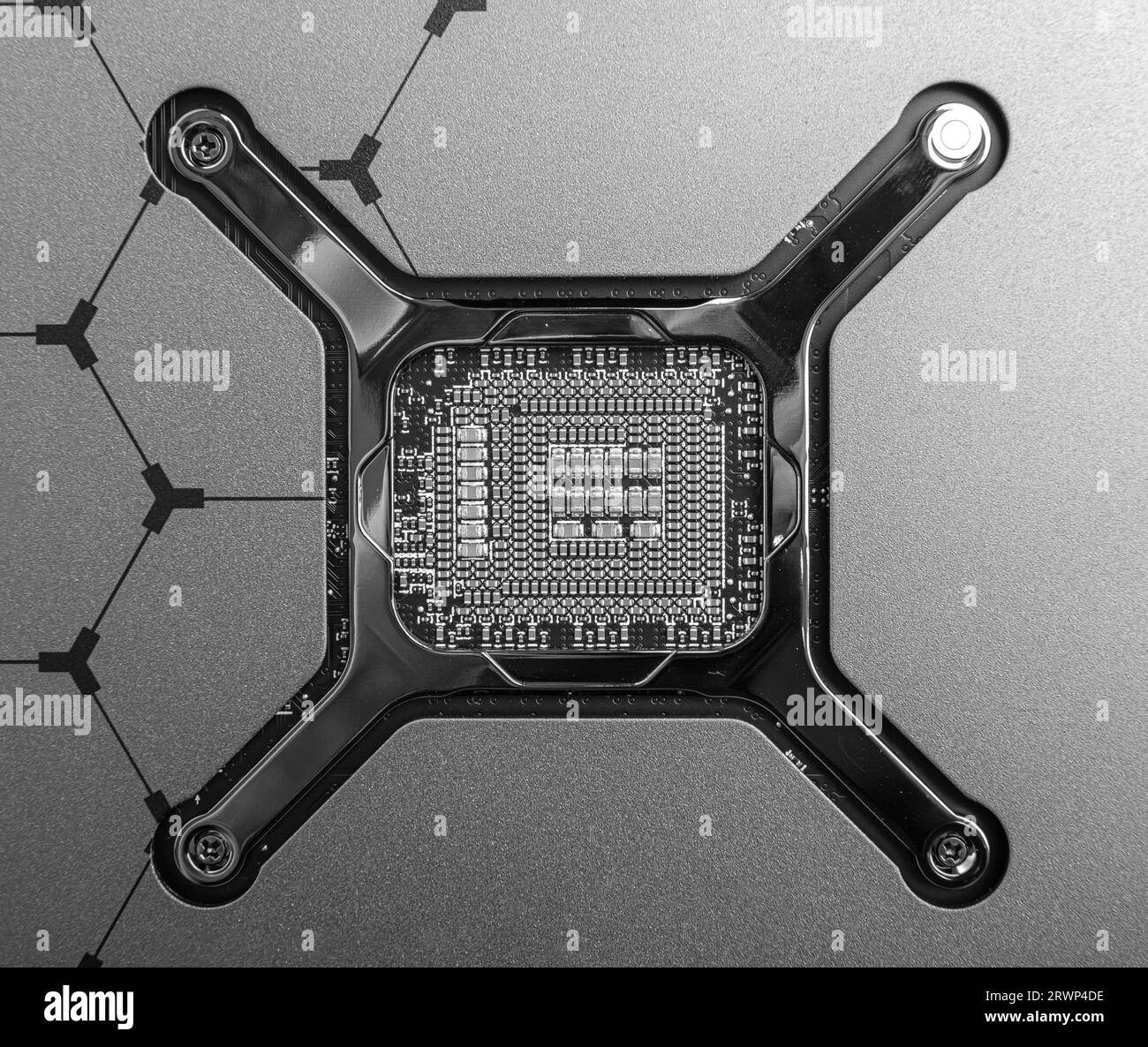Computer graphics card close Black and White Stock Photos & Images - Alamy