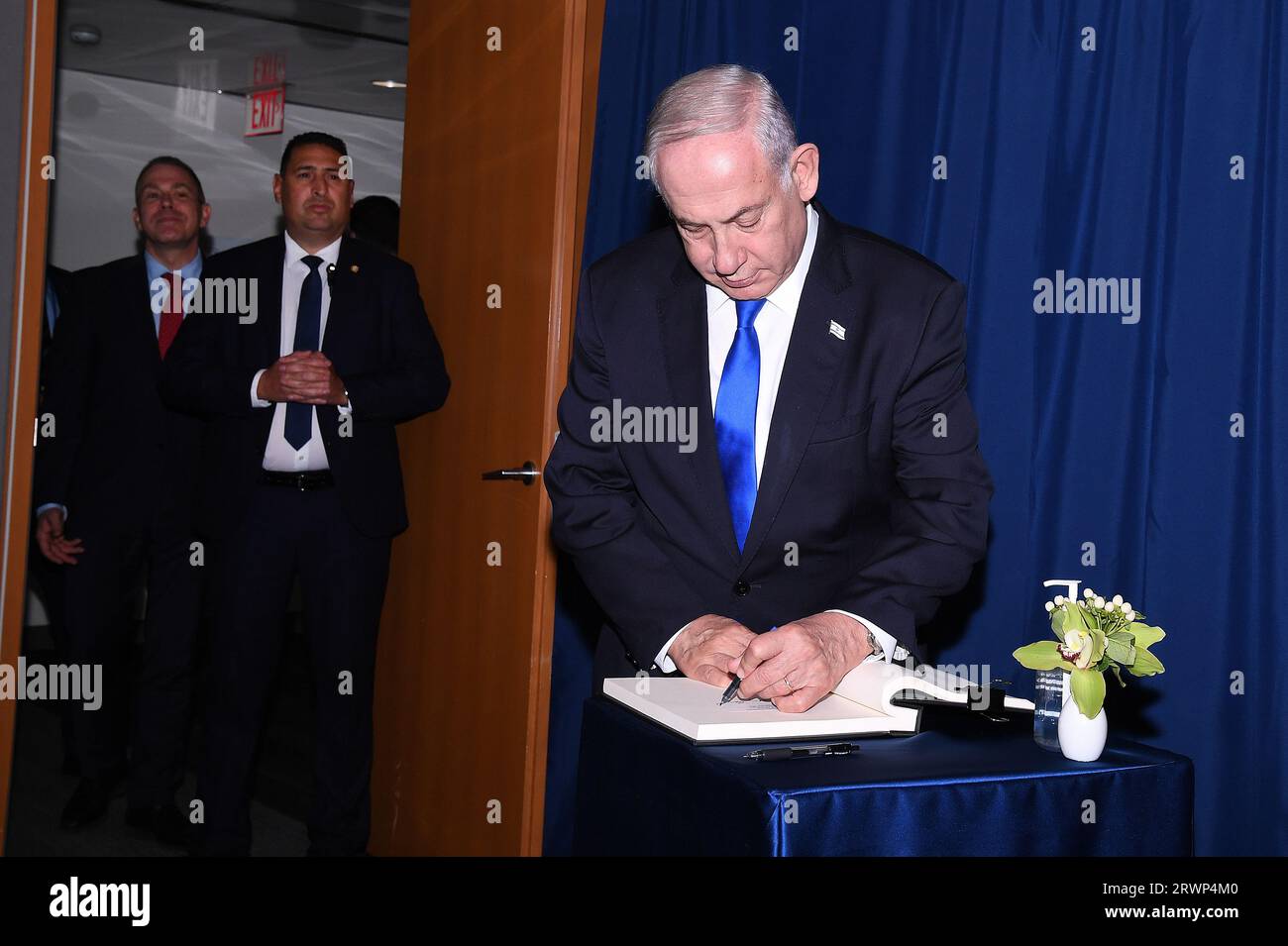New York, USA. 20th Sep, 2023. Prime Minister of the State of Israel ...