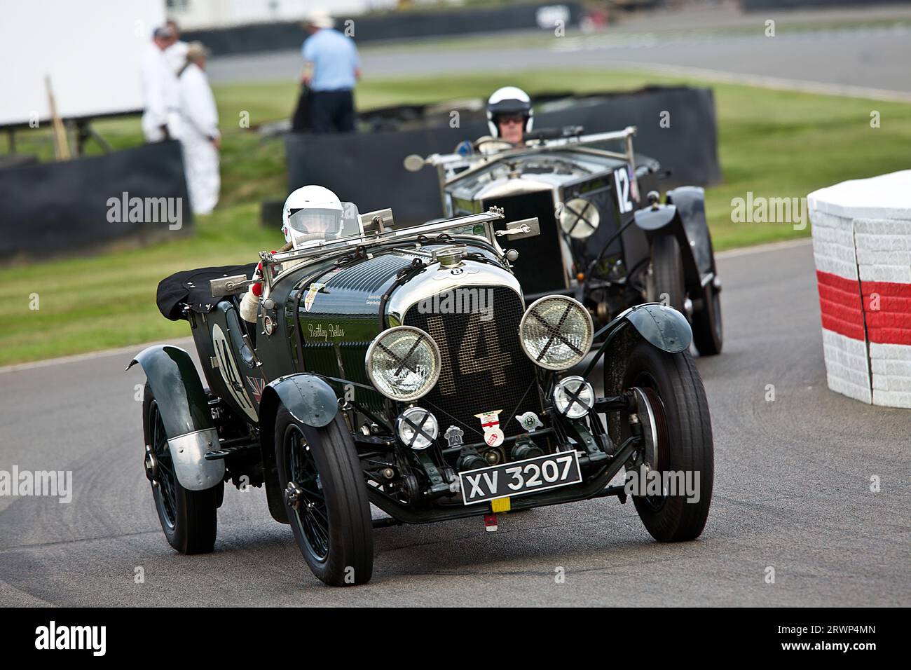1928 Bentley 4.5 Litre Le Mans driven by Katarina Kyvalova in the Rudge ...