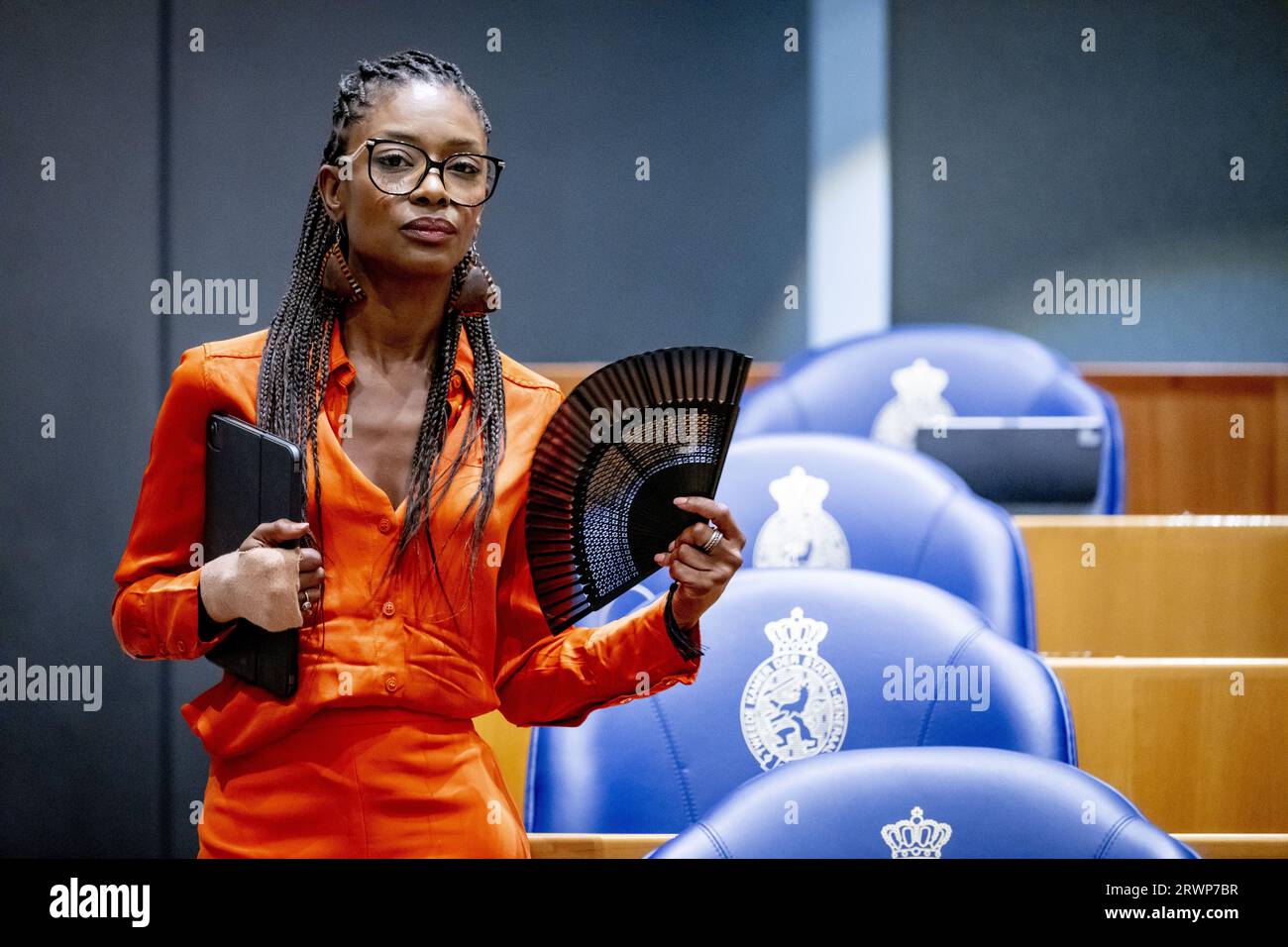 THE HAGUE - Sylvana Simons bij1 during the first day of the General ...