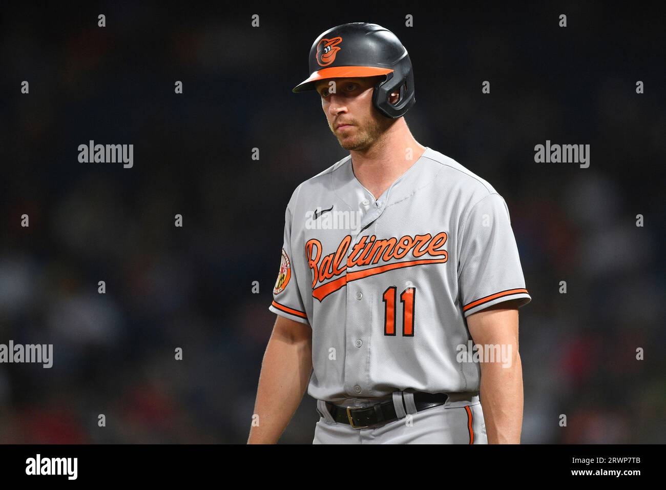 ANAHEIM, CA - SEPTEMBER 05: Baltimore Orioles second baseman Jordan ...