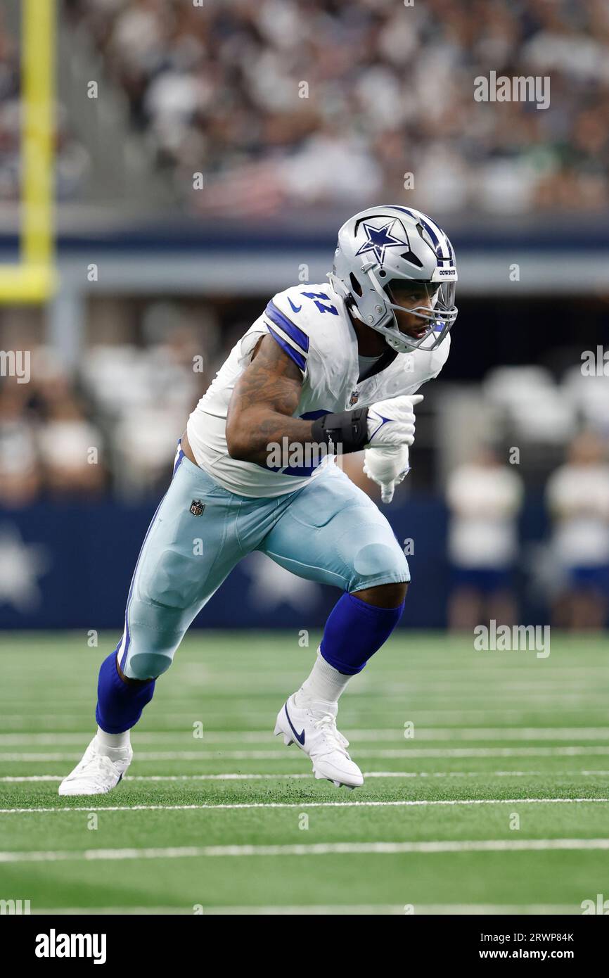 Dallas Cowboys linebacker Micah Parsons (11) rushes during an NFL ...