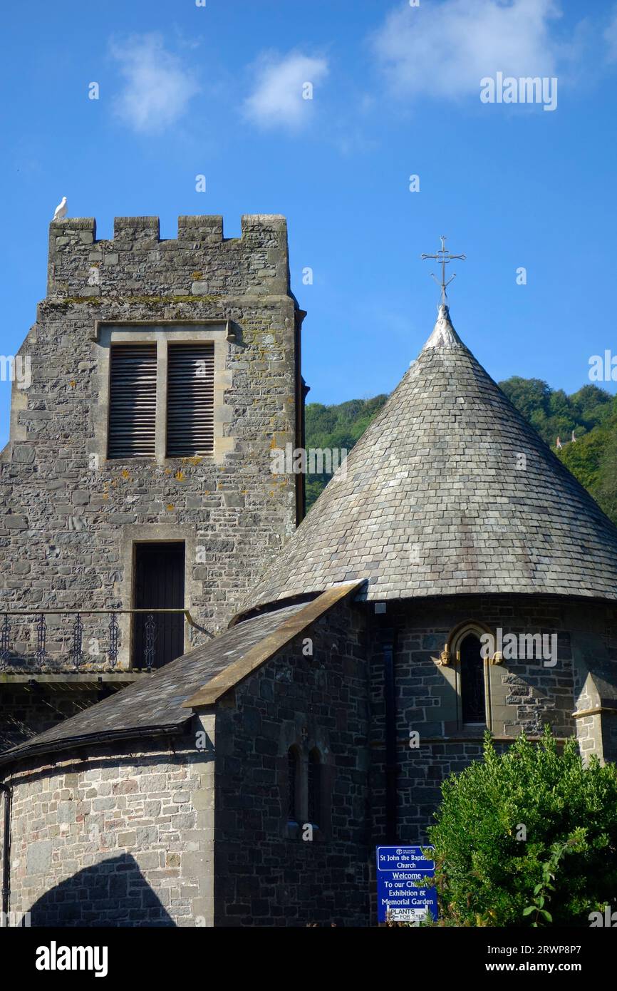 St John the Baptist Church, Lynmouth, Exmoor National Church, Devon ...