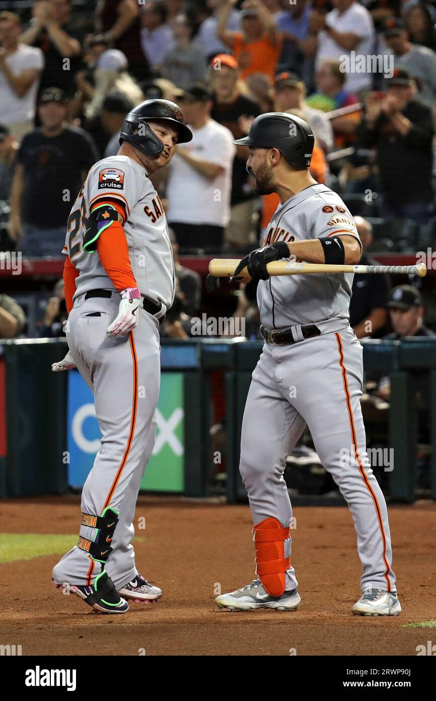 PHOENIX, AZ - SEPTEMBER 19: San Francisco Giants designated hitter Joc ...