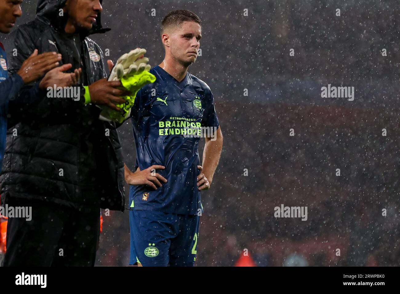 London, UK. 20th Sep, 2023. LONDON, UNITED KINGDOM - SEPTEMBER 20: Joey Veerman of PSV is ...