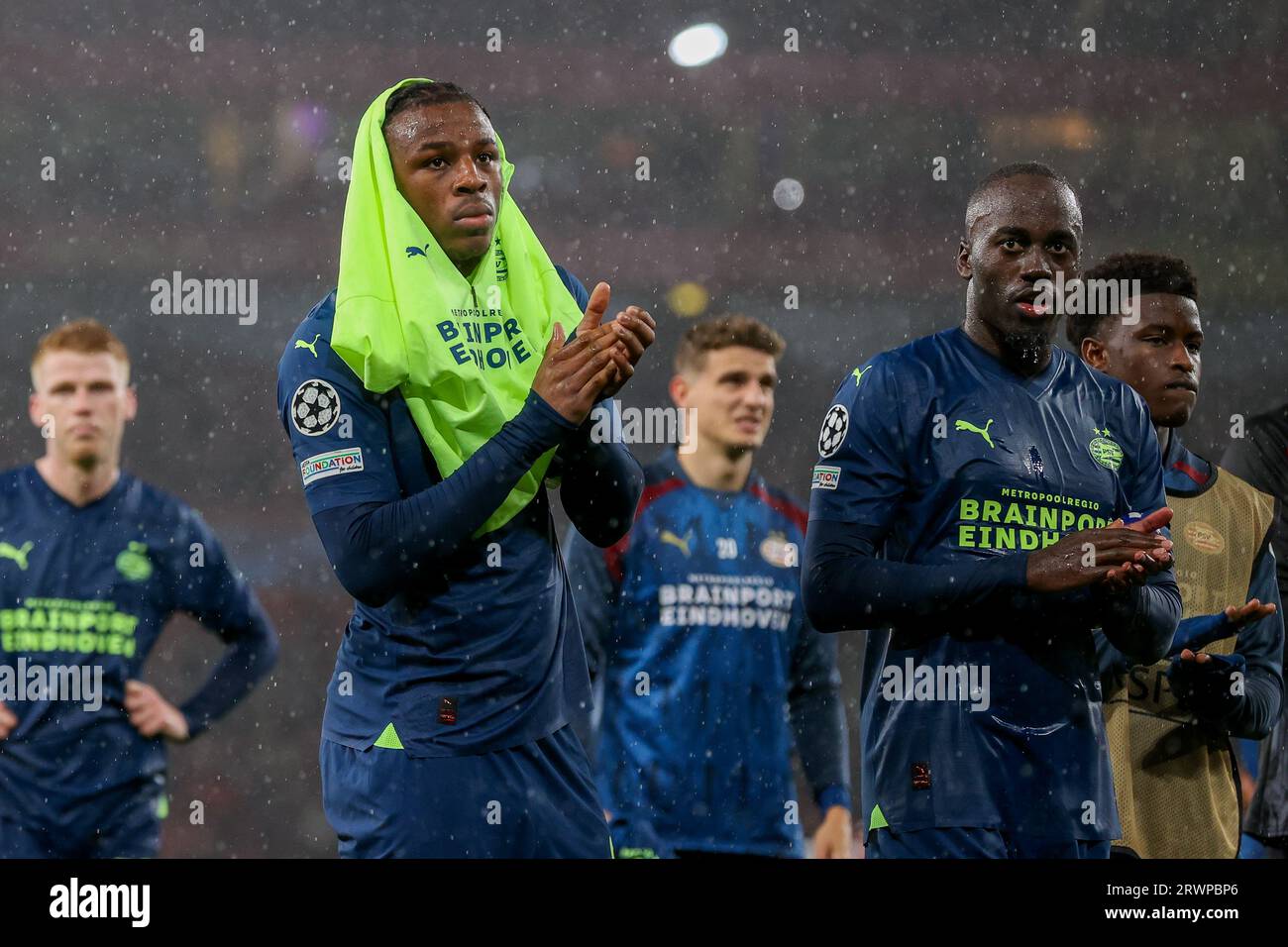 London, UK. 20th Sep, 2023. LONDON, UNITED KINGDOM - SEPTEMBER 20: Armel Bella-Kotchap of PSV ...