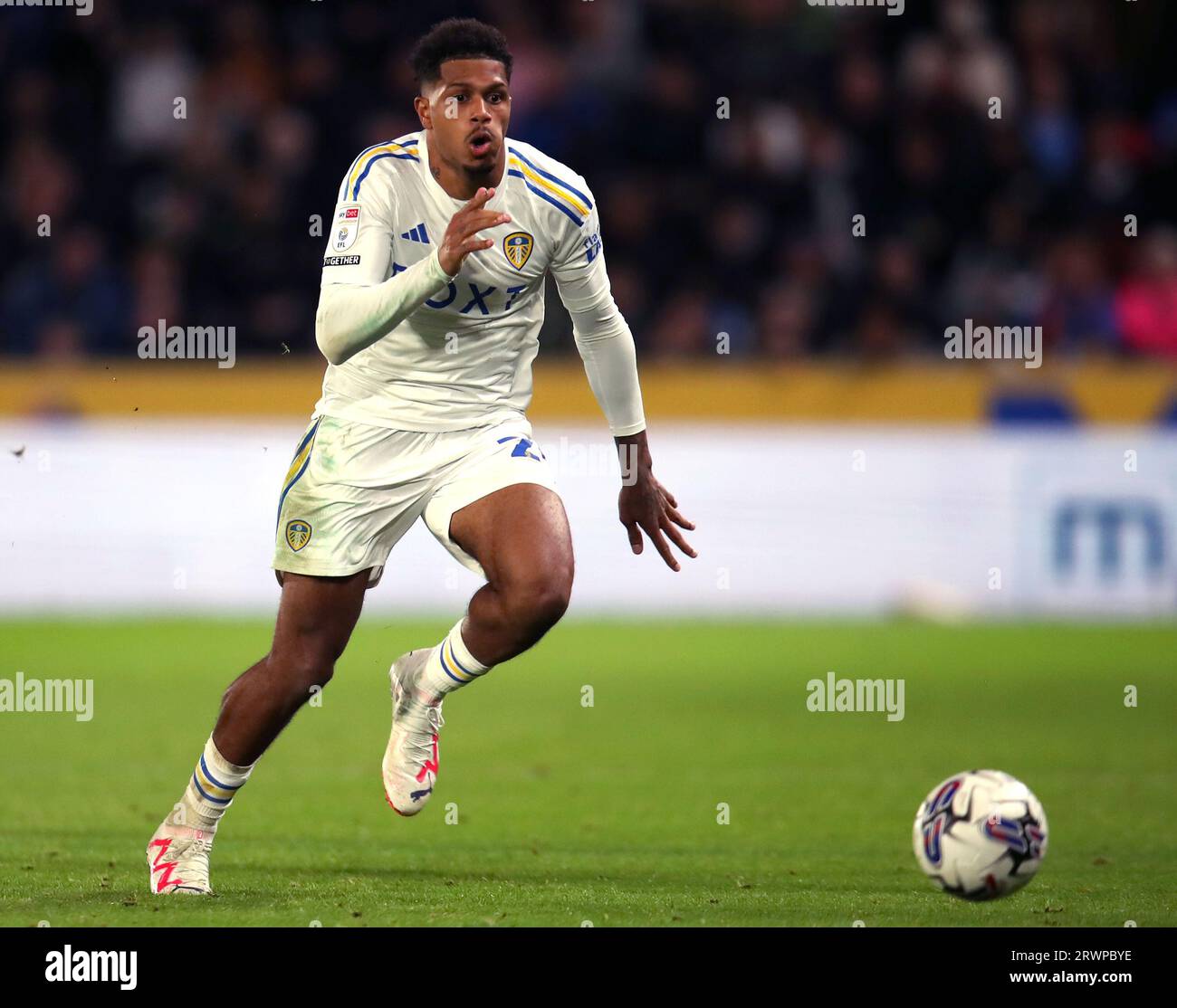 Leeds United's Georginio Rutter during the Sky Bet Championship match ...