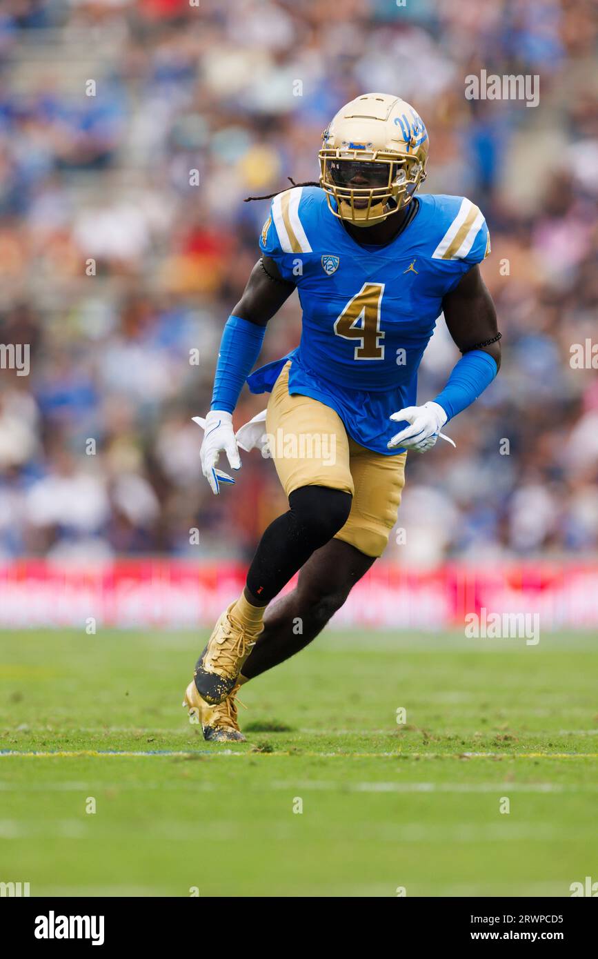 PASADENA, CA - SEPTEMBER 16: UCLA Bruins defensive lineman Carl Jones ...