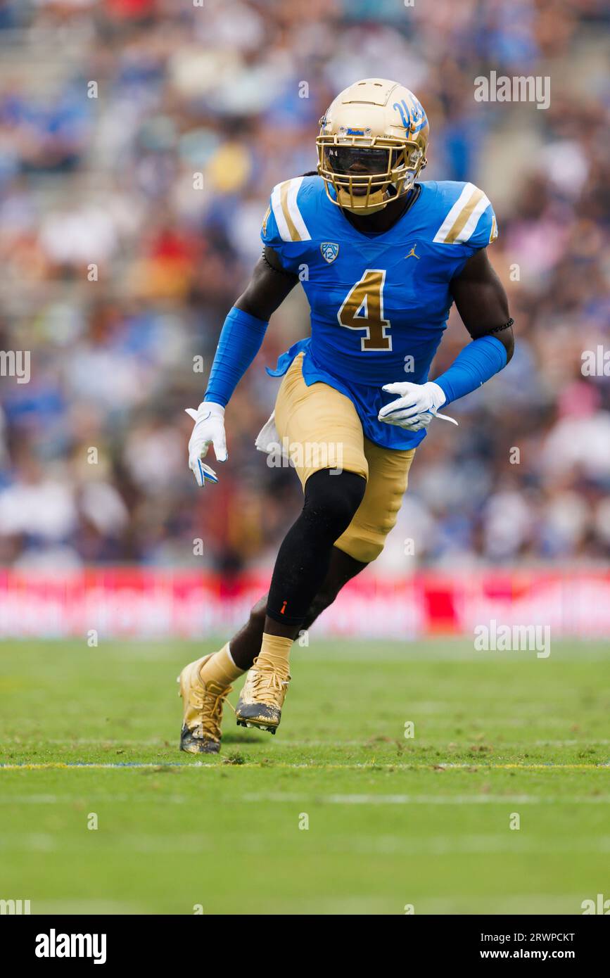 PASADENA, CA - SEPTEMBER 16: UCLA Bruins defensive lineman Carl Jones ...