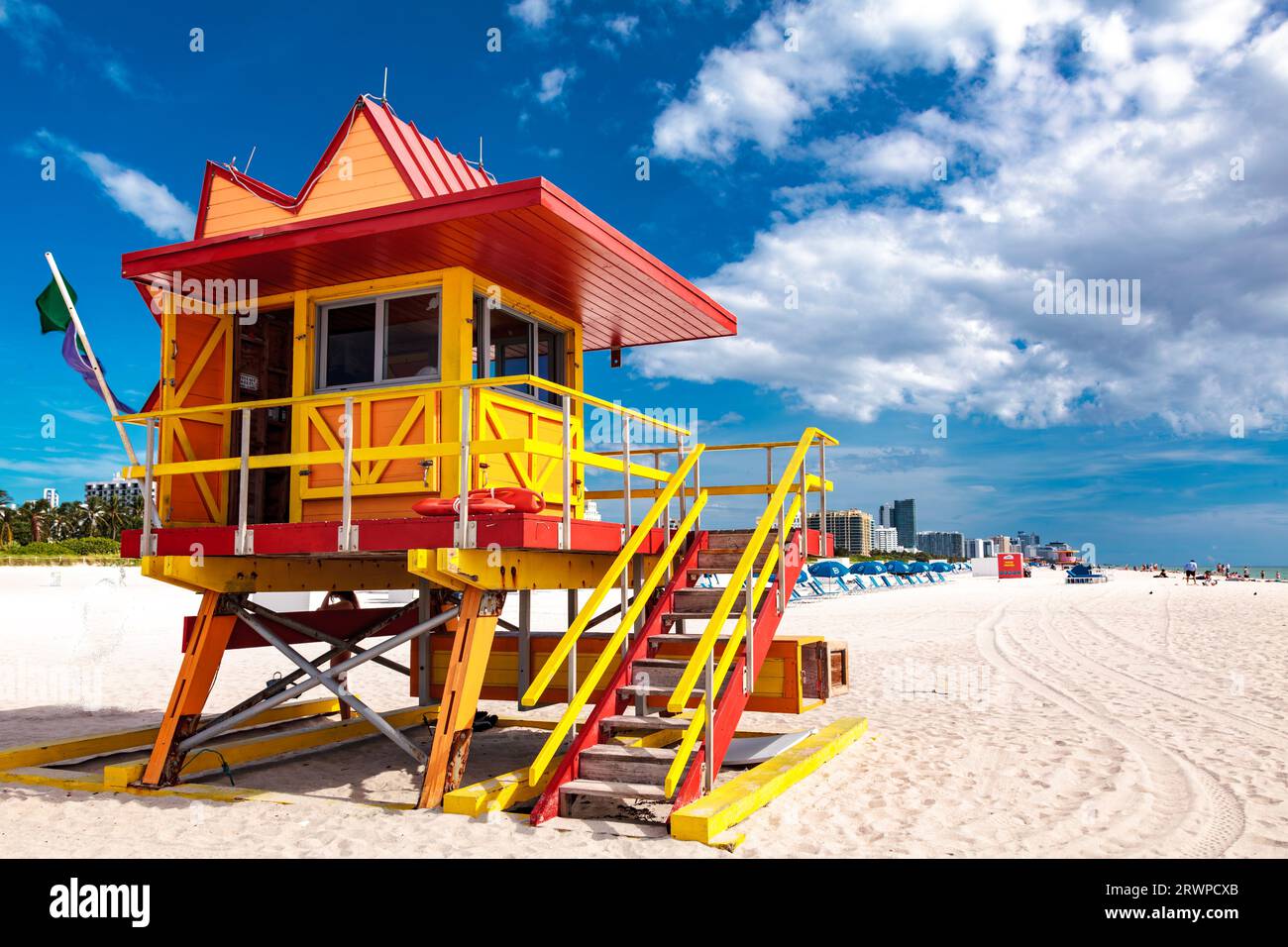 CITY OF MIAMI BEACH LIFEGUARD TOWER, Ocean Drive, Miami Beach: art deco ...