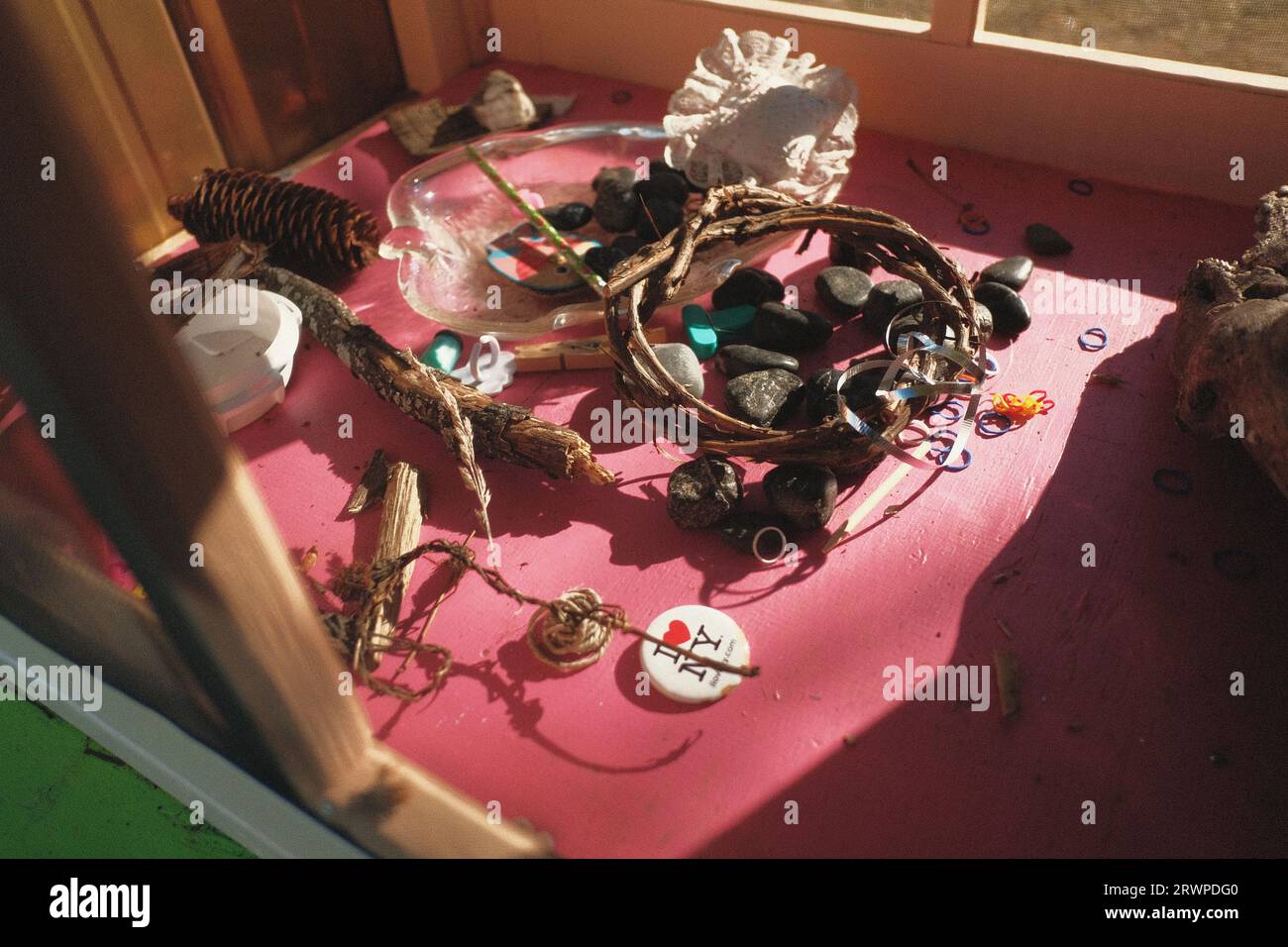 Geocaching the Art Park Stock Photo - Alamy