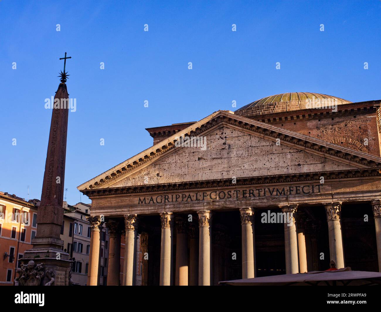 Pantheon high angle view hi-res stock photography and images - Alamy