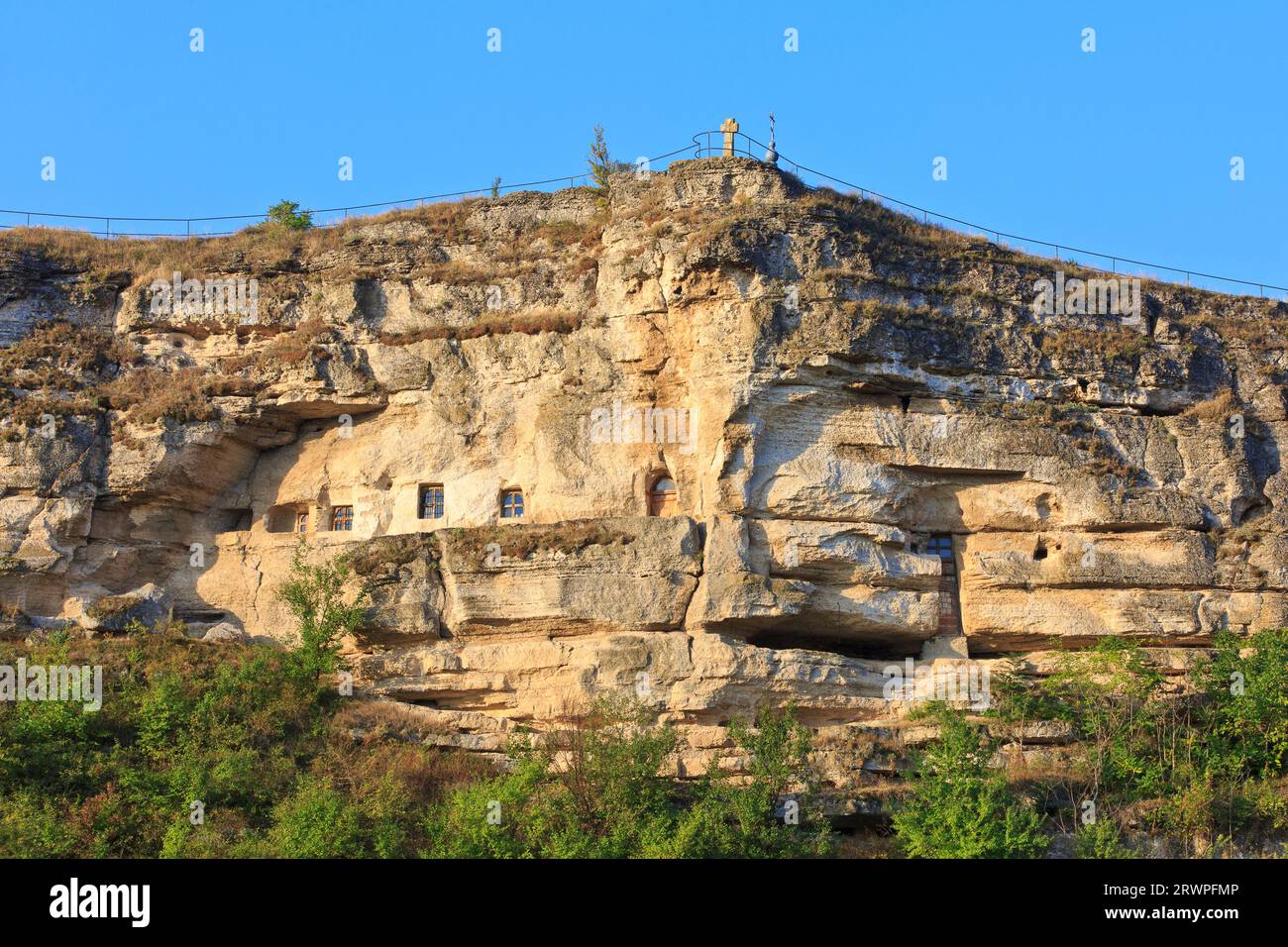 The 13th century Eastern Orthodox Old Orhei (Orheiul Vechi) Cave ...