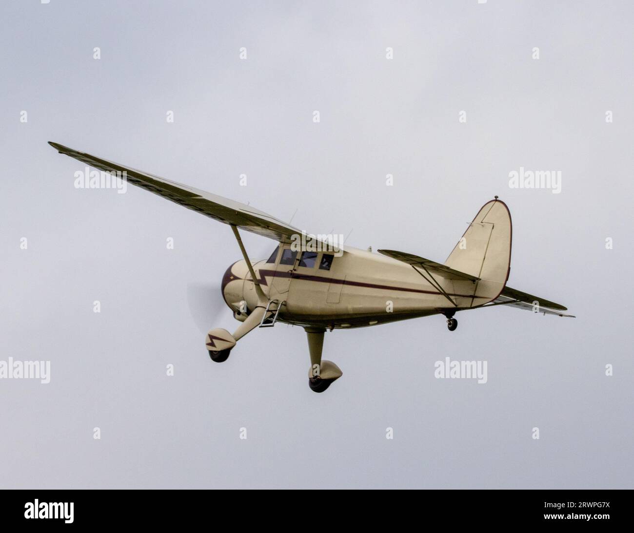 Vintage monoplane aircraft from the inter war years Stock Photo - Alamy