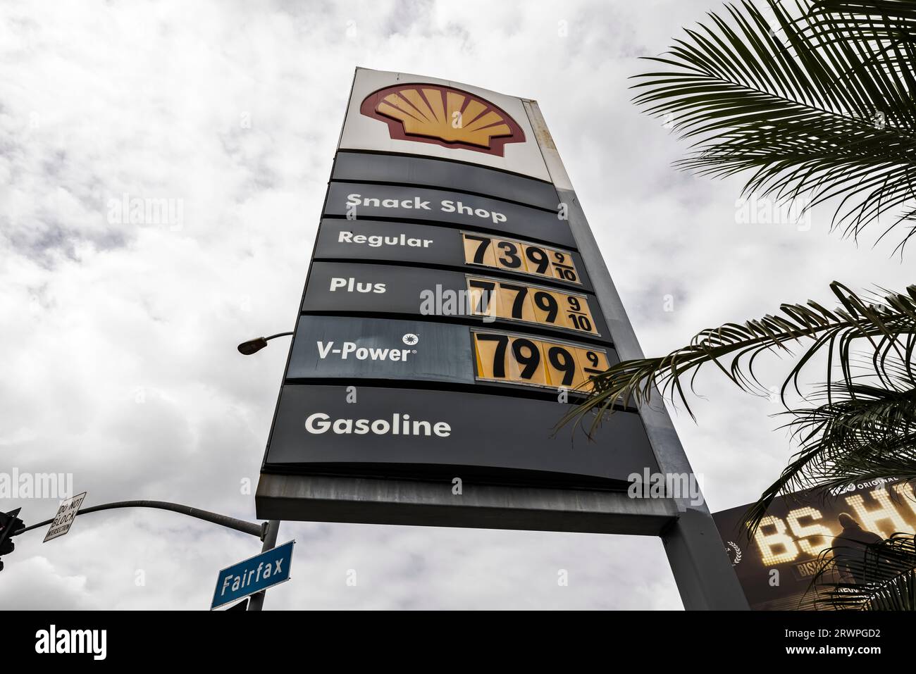 Los Angeles, USA. 20th Sep, 2023. Record high gasoline prices in Los ...
