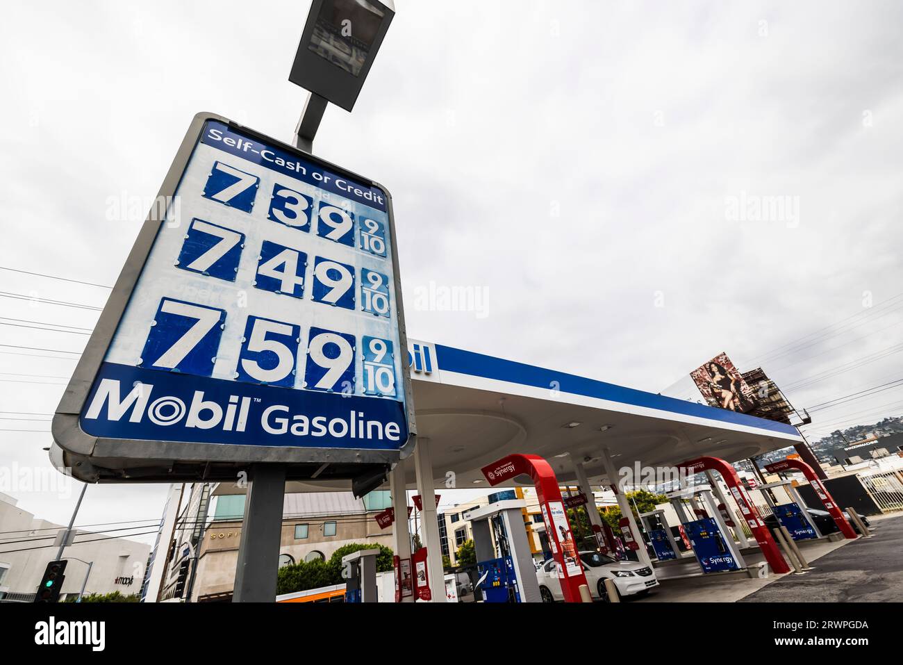Los Angeles, USA. 20th Sep, 2023. Record high gasoline prices in Los ...