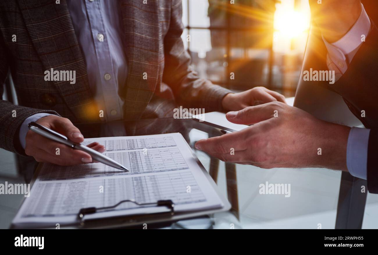 completing a business company personal information checklist form Stock ...