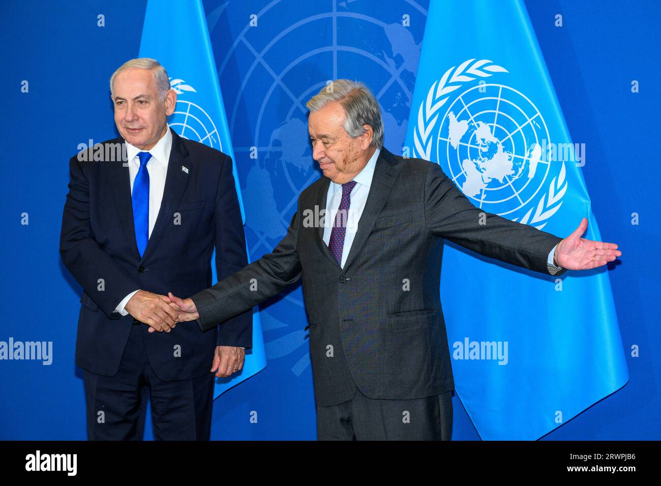 New York, USA. 20th Sep, 2023. United Nations Secretary-General António ...