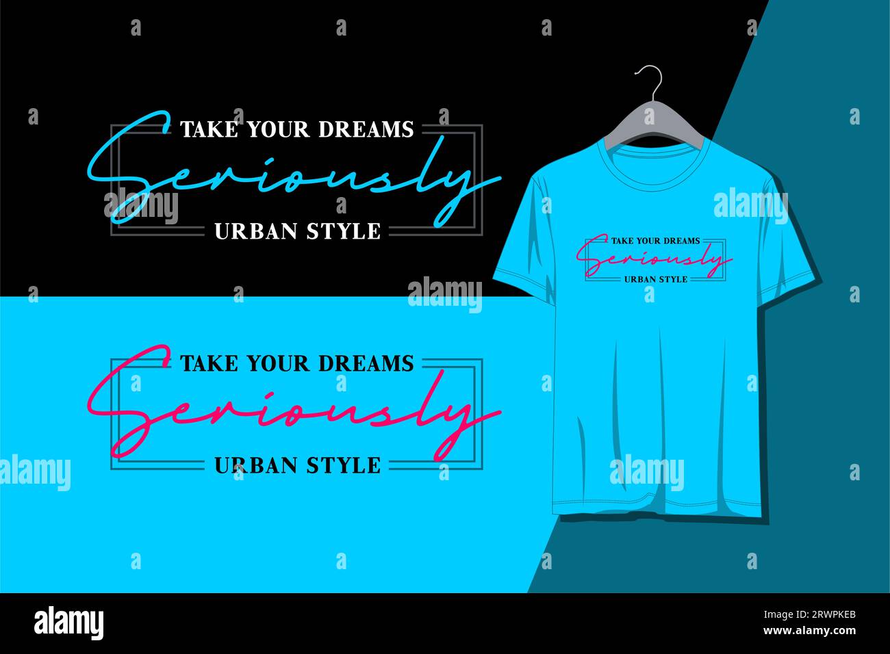 seriously, urban style, for t-shirt, posters, labels, etc. vector ...