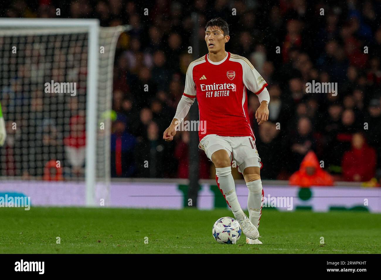 London, UK. 20th Sep, 2023. LONDON, UNITED KINGDOM - SEPTEMBER 20: Takehiro Tomiyasu of Arsenal ...