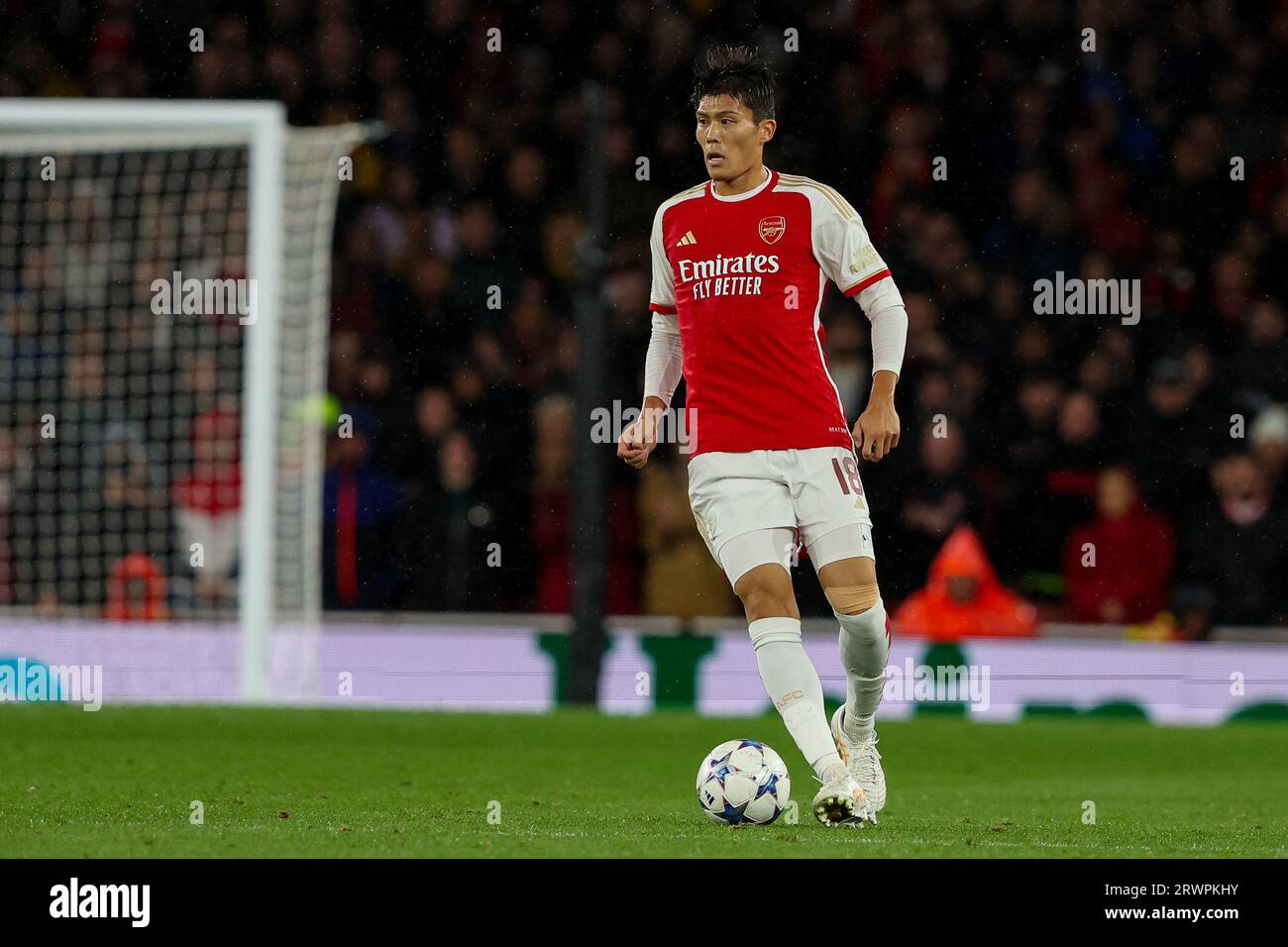 London, UK. 20th Sep, 2023. LONDON, UNITED KINGDOM - SEPTEMBER 20: Takehiro Tomiyasu of Arsenal ...