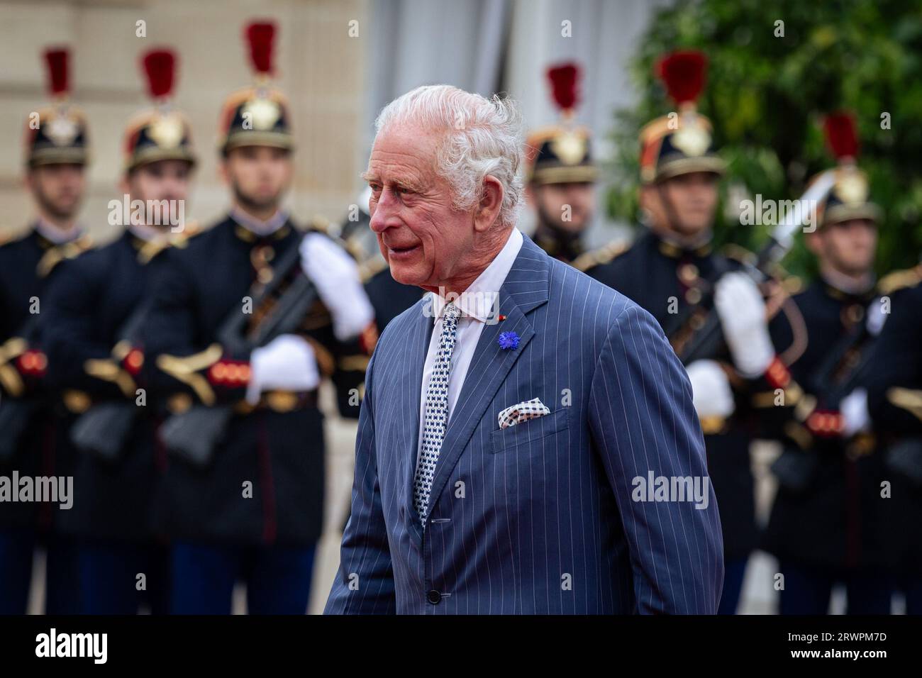 Paris, France. 20th Sep, 2023. King of the United Kingdom Charles III ...