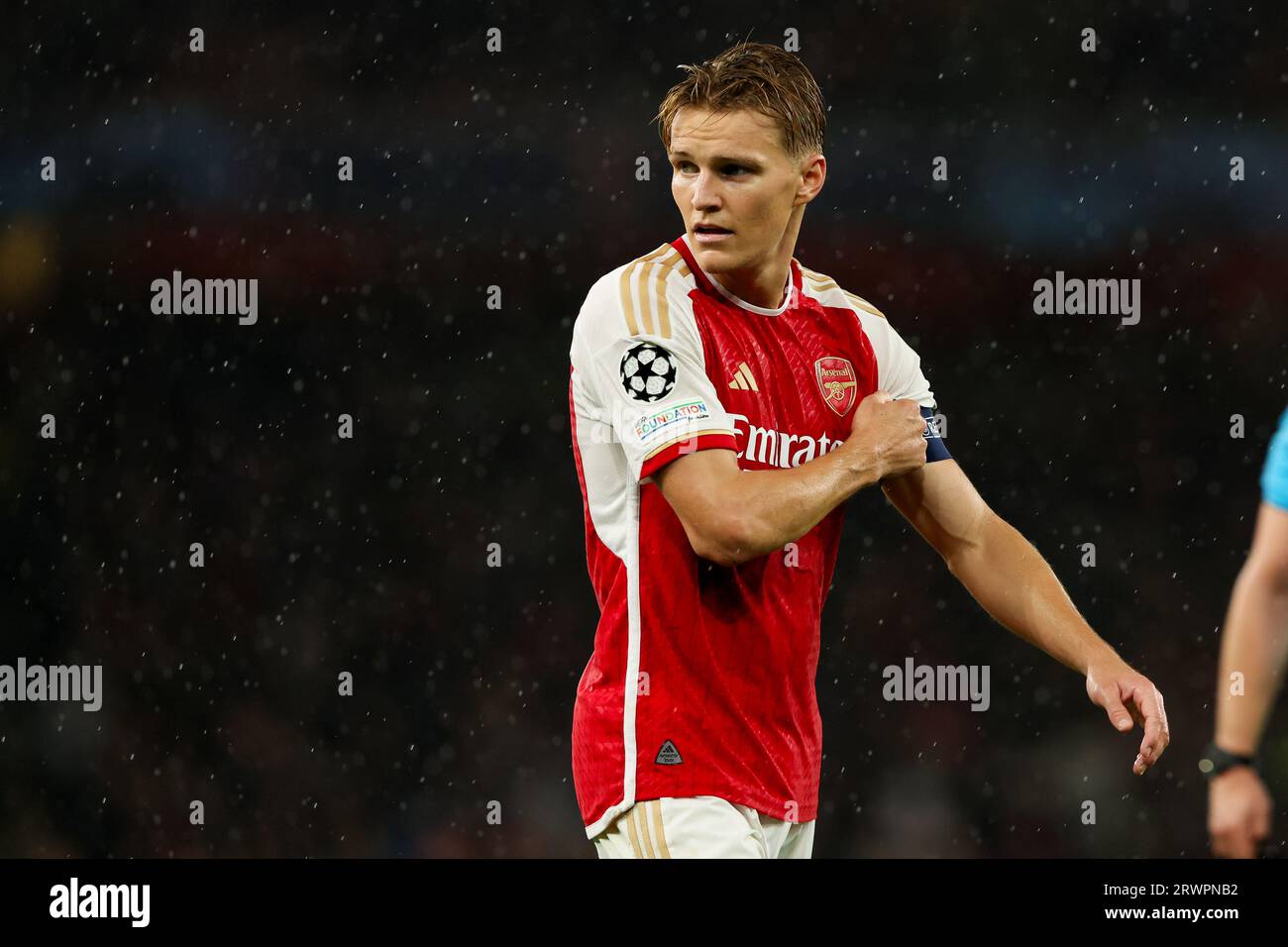 London, UK. 20th Sep, 2023. LONDON, UNITED KINGDOM - SEPTEMBER 20: Martin Odegaard of Arsenal ...