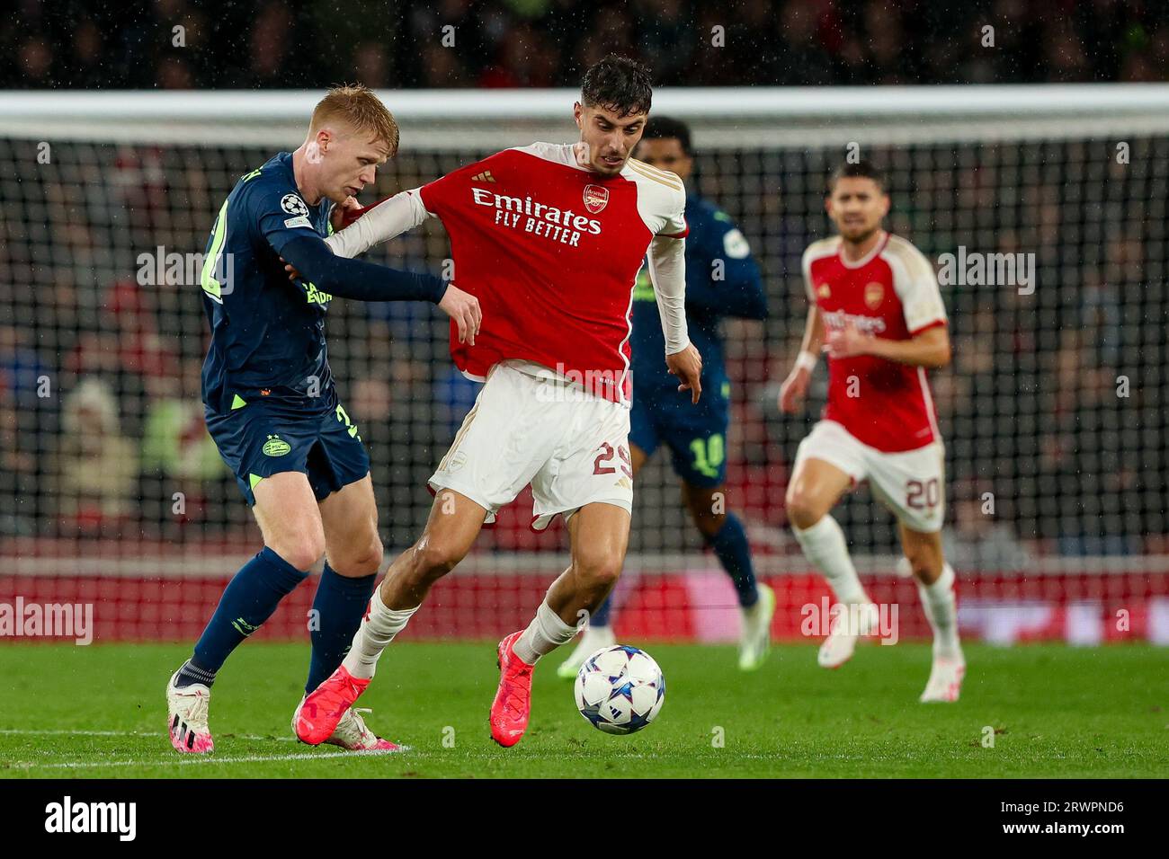London, UK. 20th Sep, 2023. LONDON, UNITED KINGDOM - SEPTEMBER 20: Kai Havertz of Arsenal ...