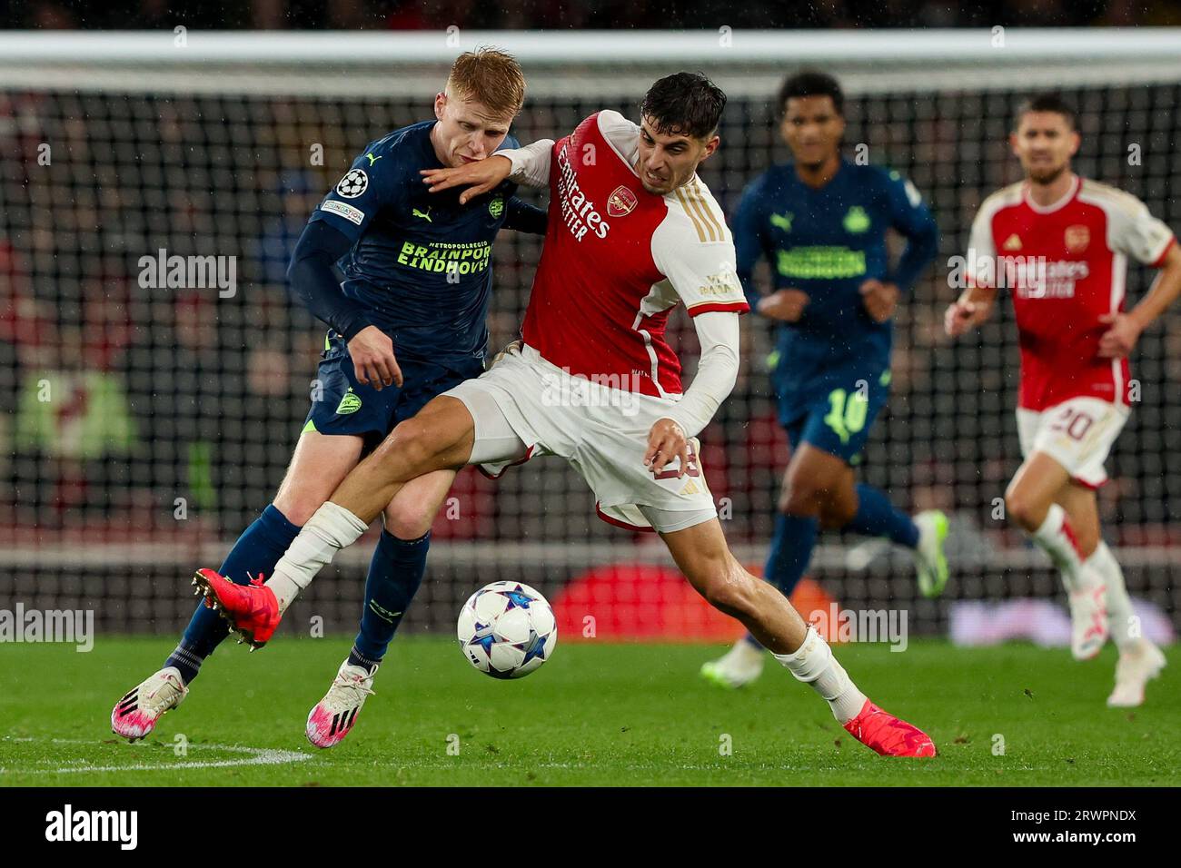 London, UK. 20th Sep, 2023. LONDON, UNITED KINGDOM - SEPTEMBER 20: Kai Havertz of Arsenal ...