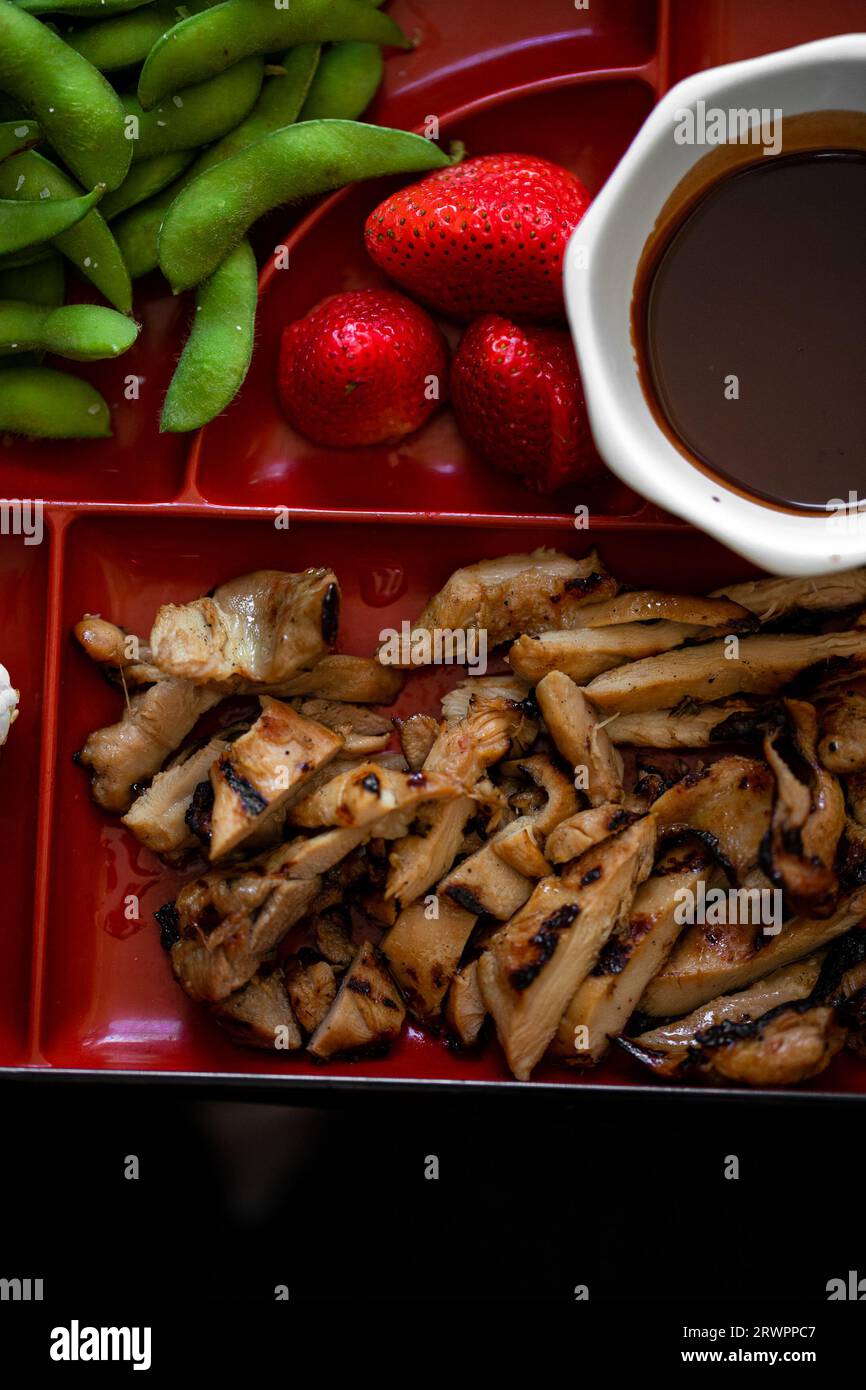 Zoomed in food hi-res stock photography and images - Alamy