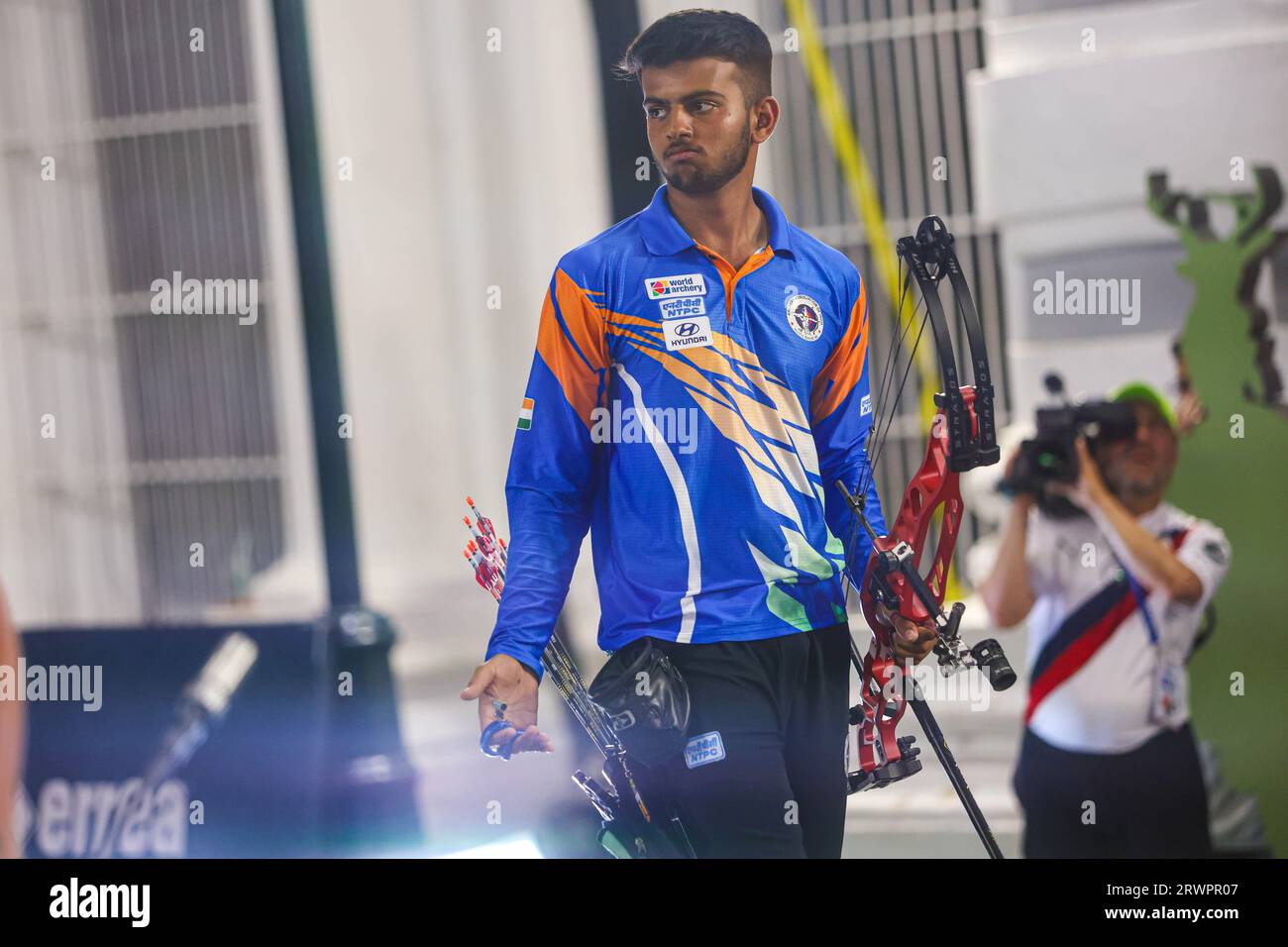 HERMOSILLO, MEXICO - SEPTEMBER 9: Prathamesh Jawkar of India competes ...