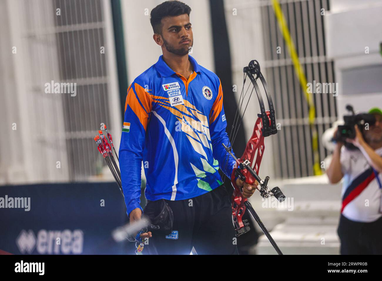 HERMOSILLO, MEXICO - SEPTEMBER 9: Prathamesh Jawkar of India competes ...