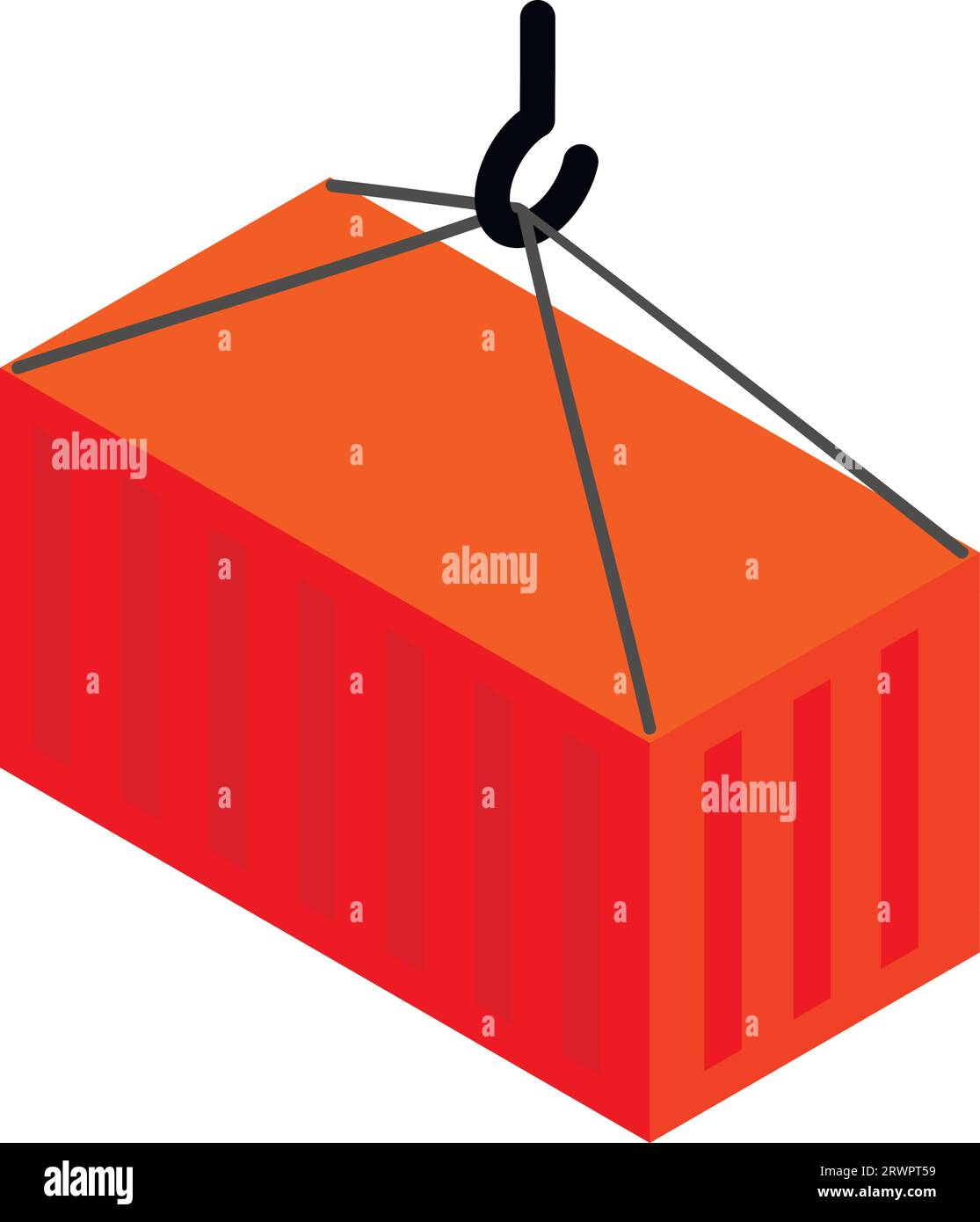 Cargo loading up close Stock Vector Images - Alamy