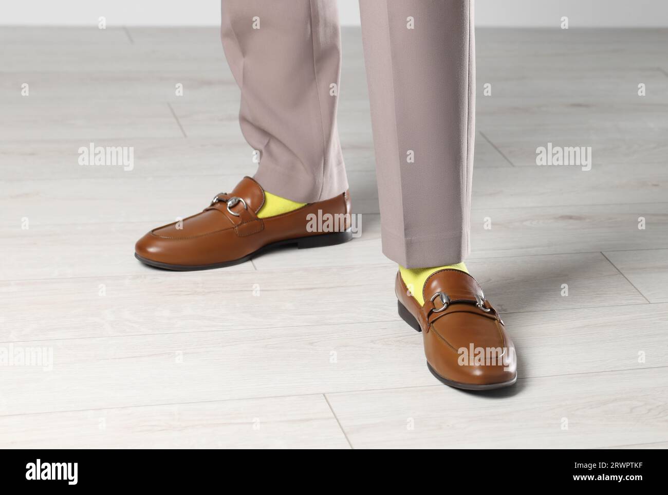 Wearing yellow socks hi-res stock photography and images - Alamy