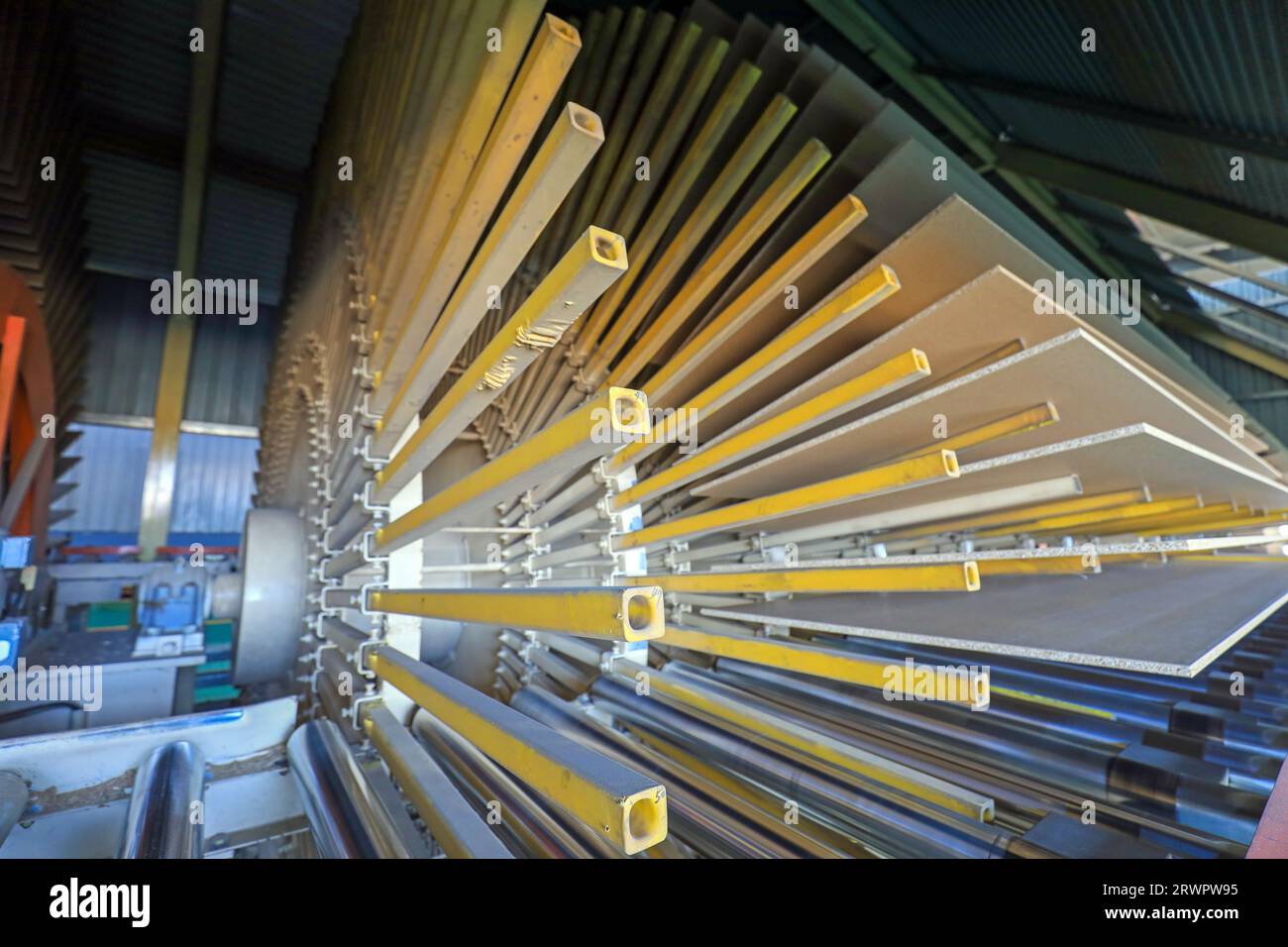 Particleboard production hi-res stock photography and images - Alamy
